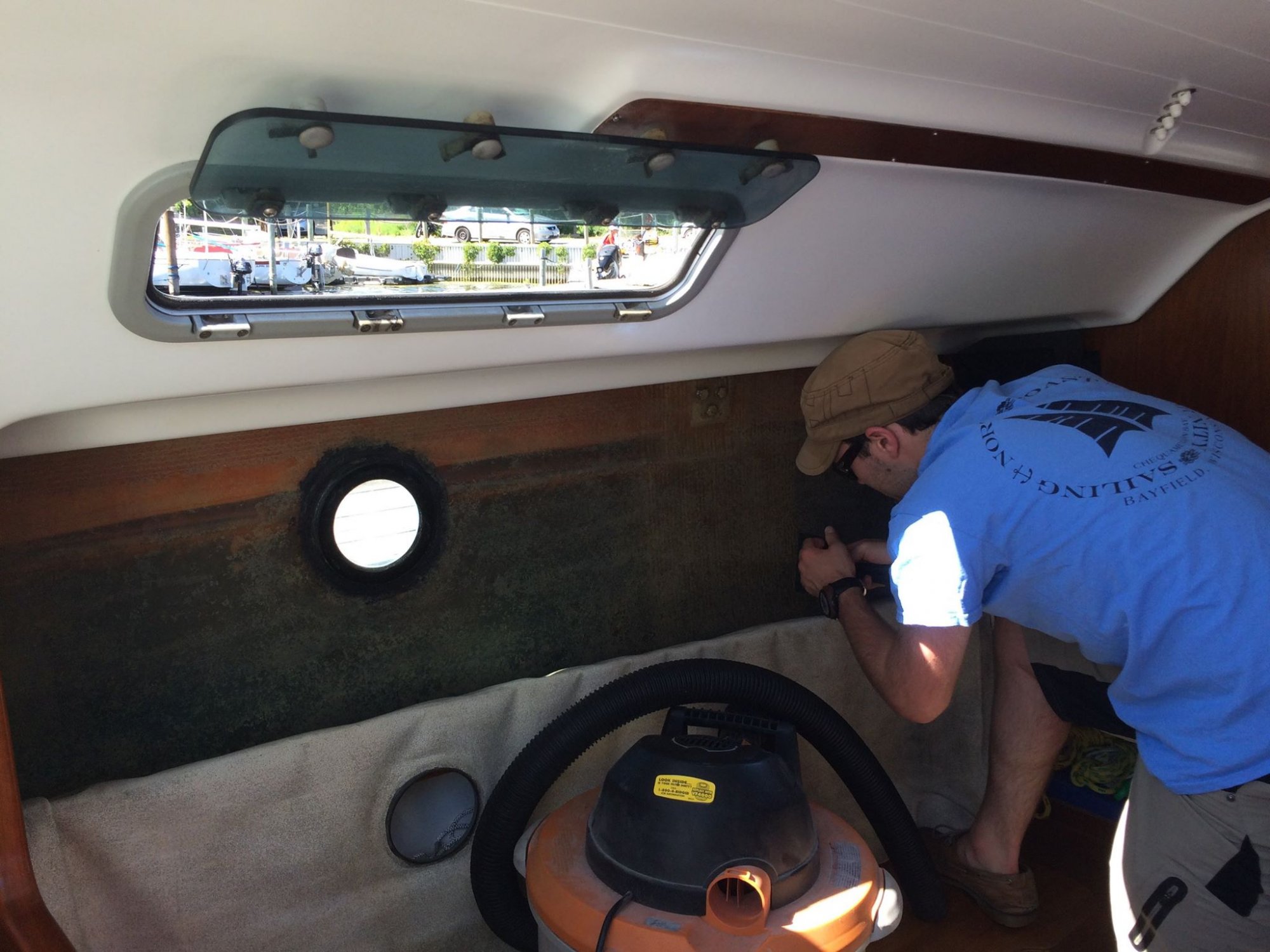 Moving chainplates outboard | Sailboat Owners Forums
