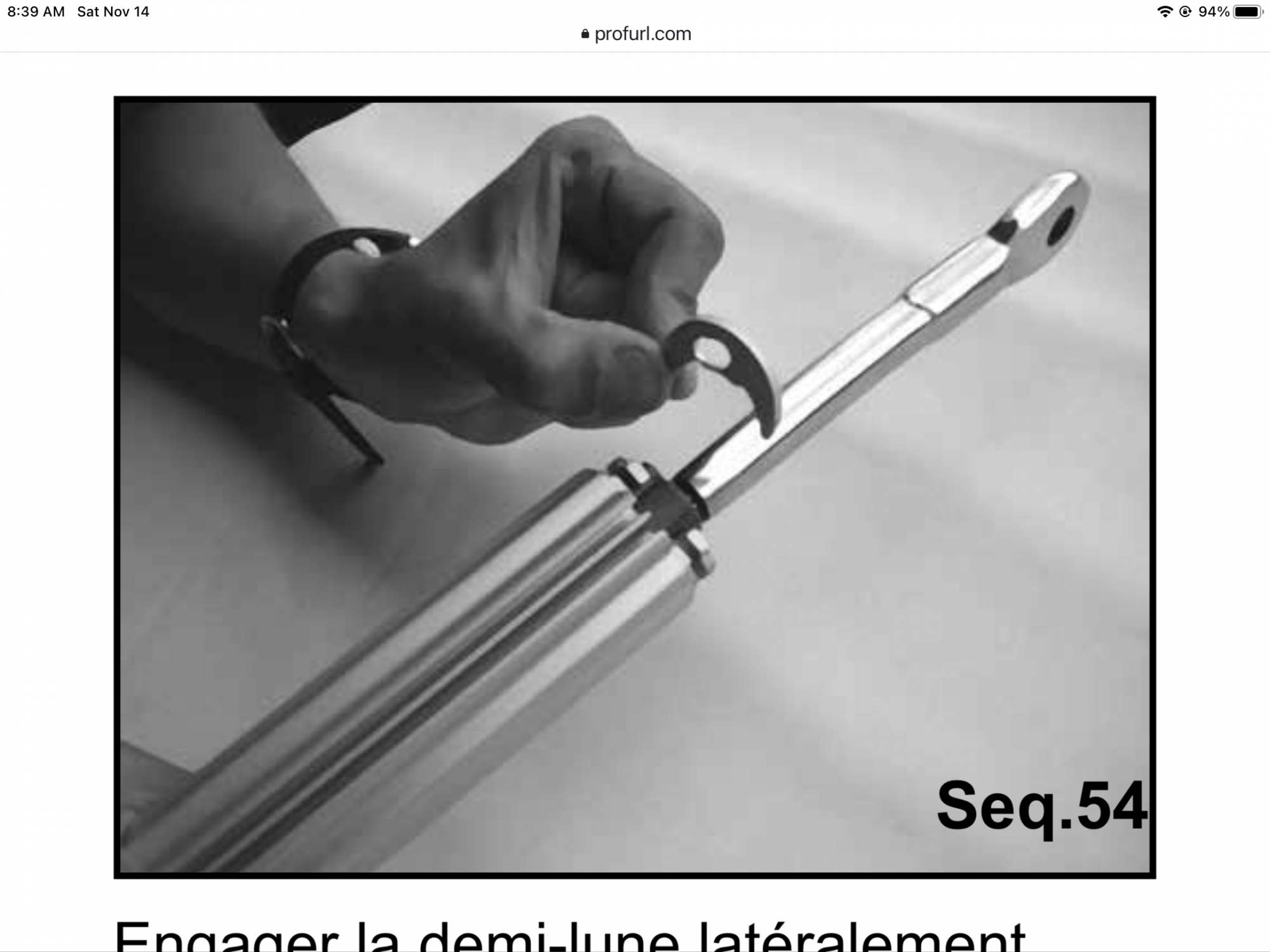 Selden Furlex system Halyard Deflector | Sailboat Owners Forums