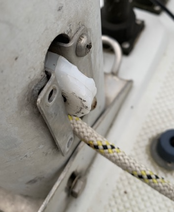 Mast Exit Block Replacement | Sailboat Owners Forums