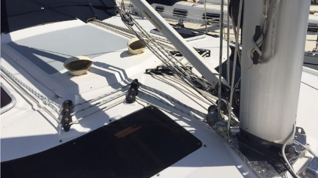 Installing Turning Blocks | Sailboat Owners Forums