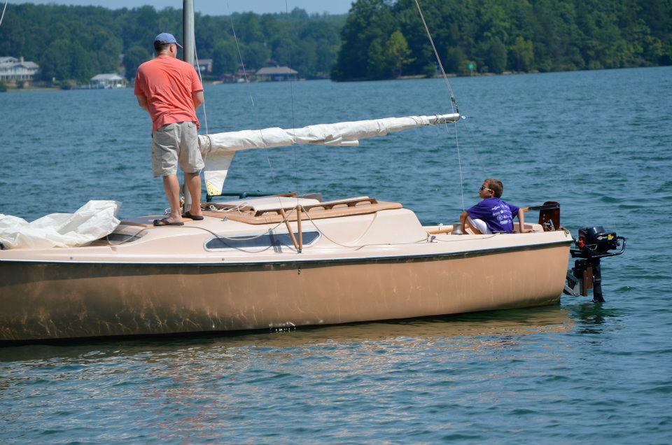 Sail flaking tips | Sailboat Owners Forums