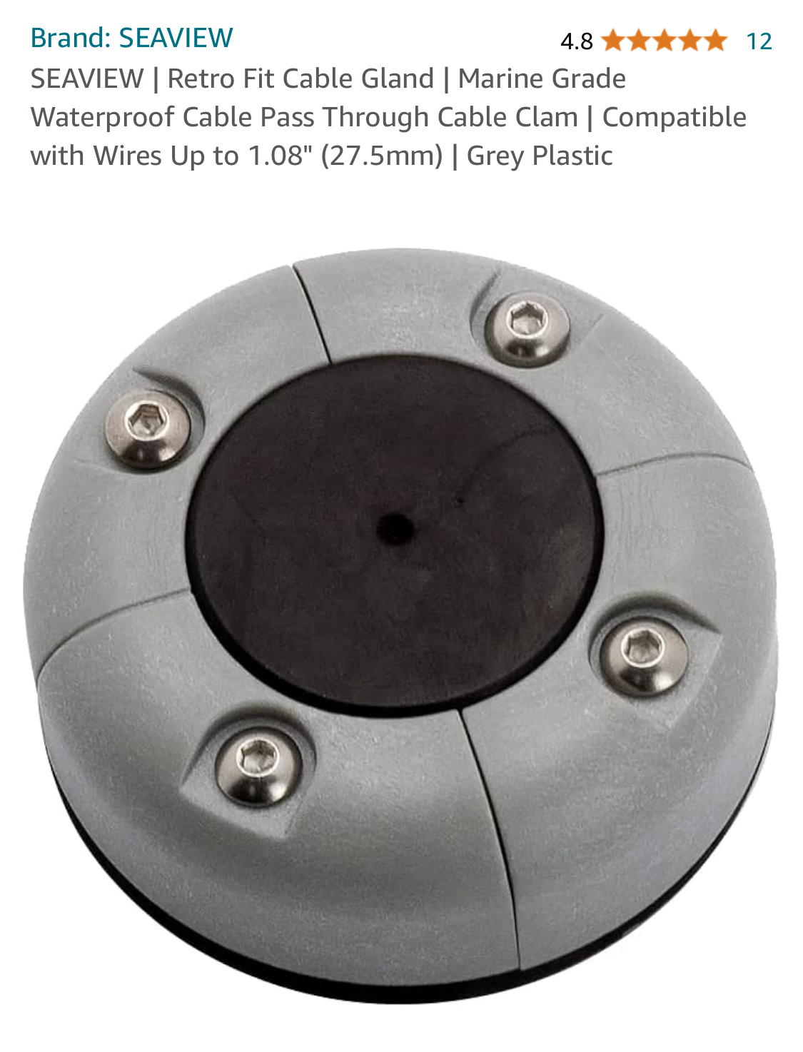 Putting a hole in the transom | Sailboat Owners Forums