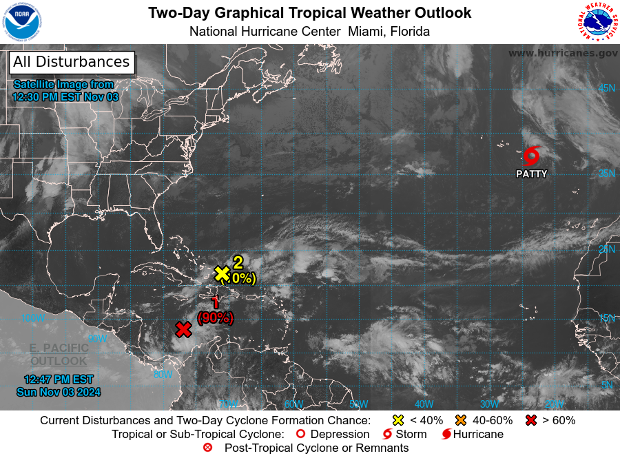 TD 18 --> TS Rafael --> Hurricane Rafael | Sailboat Owners Forums