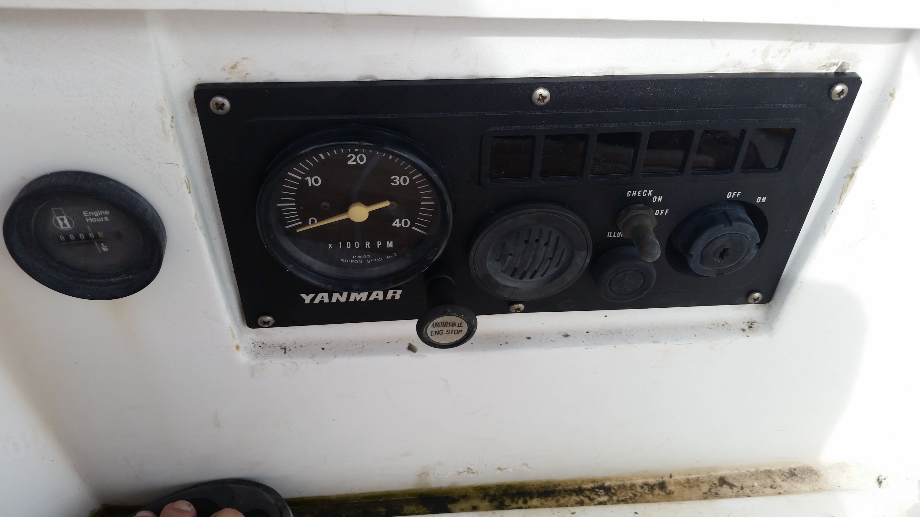 '79 Hunter 30 - Yanmar 2GM20F Instrument panel | Sailboat Owners Forums