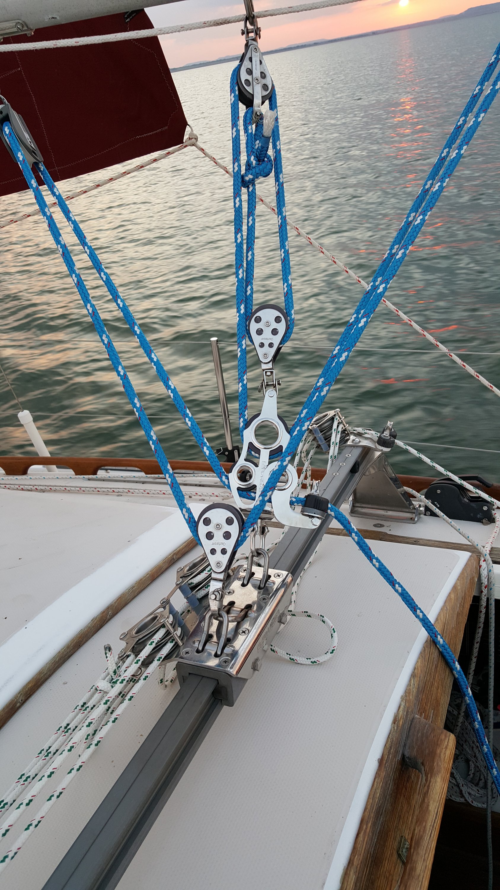 New fiddle block | Sailboat Owners Forums