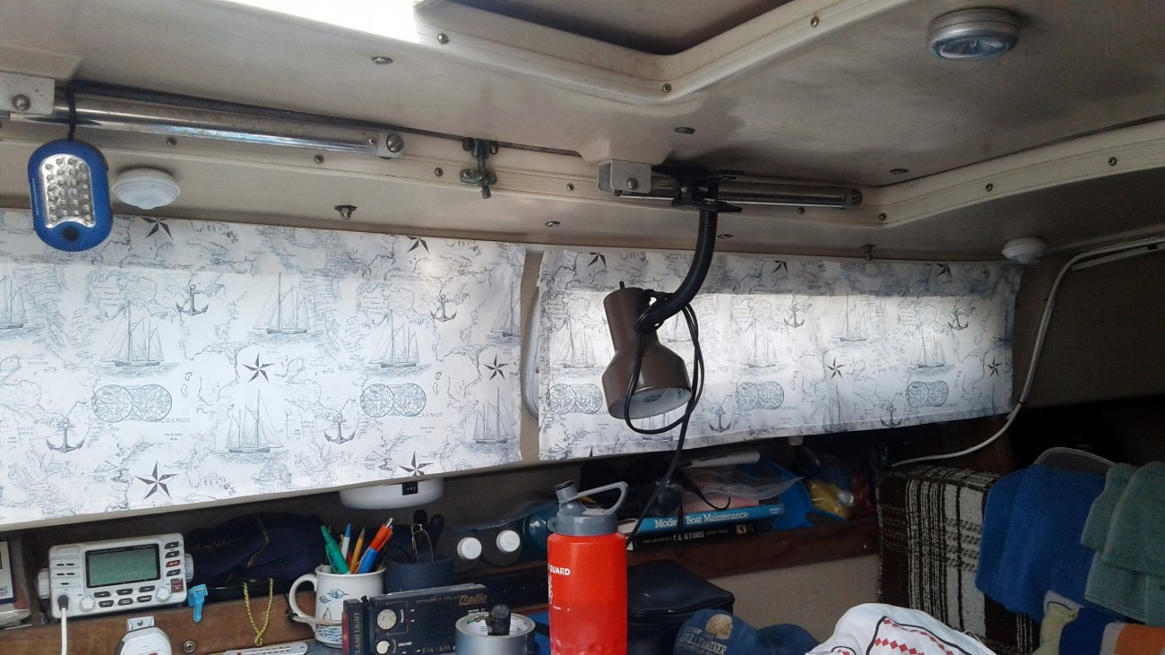 Curtain Tracks | Sailboat Owners Forums