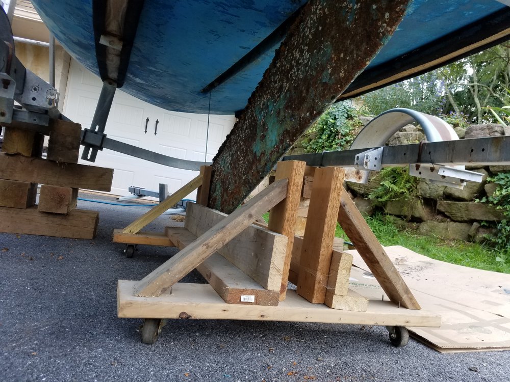 How to re-install a keel | Sailboat Owners Forums