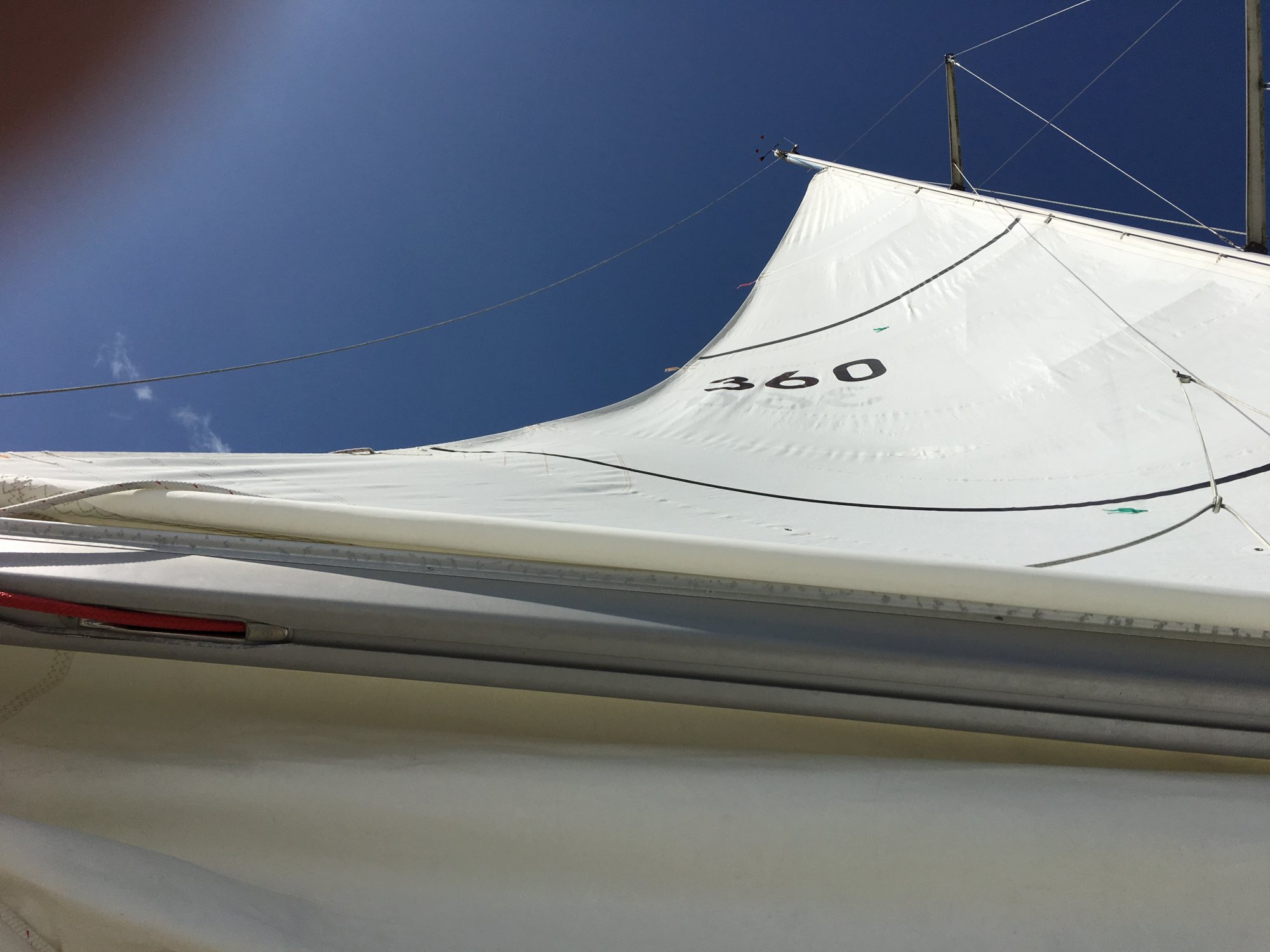 Mainsail Leech Problem | Sailboat Owners Forums