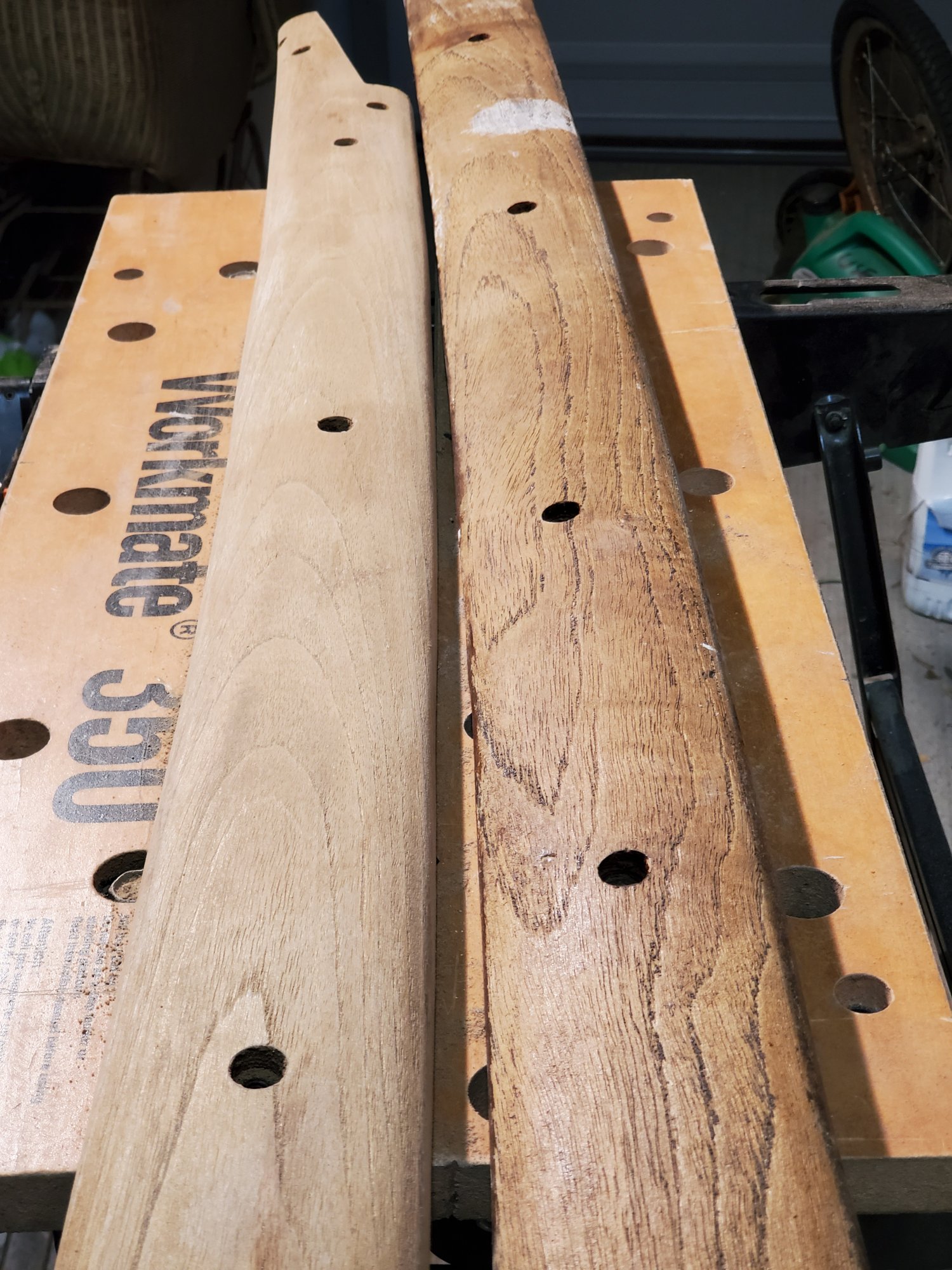 Teak cap rail refinishing | Sailboat Owners Forums