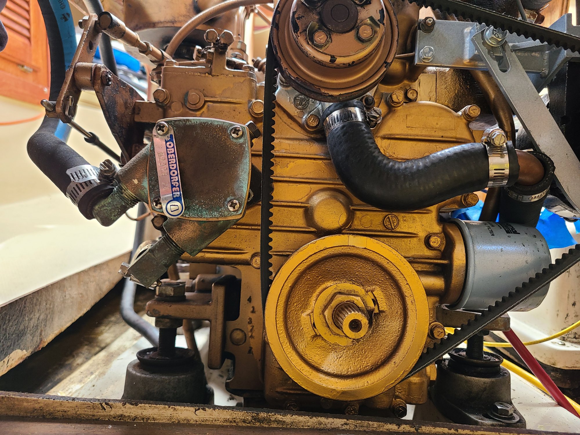 Belt for M25 with Alternator Bracket Upgrade Kit | Sailboat Owners Forums