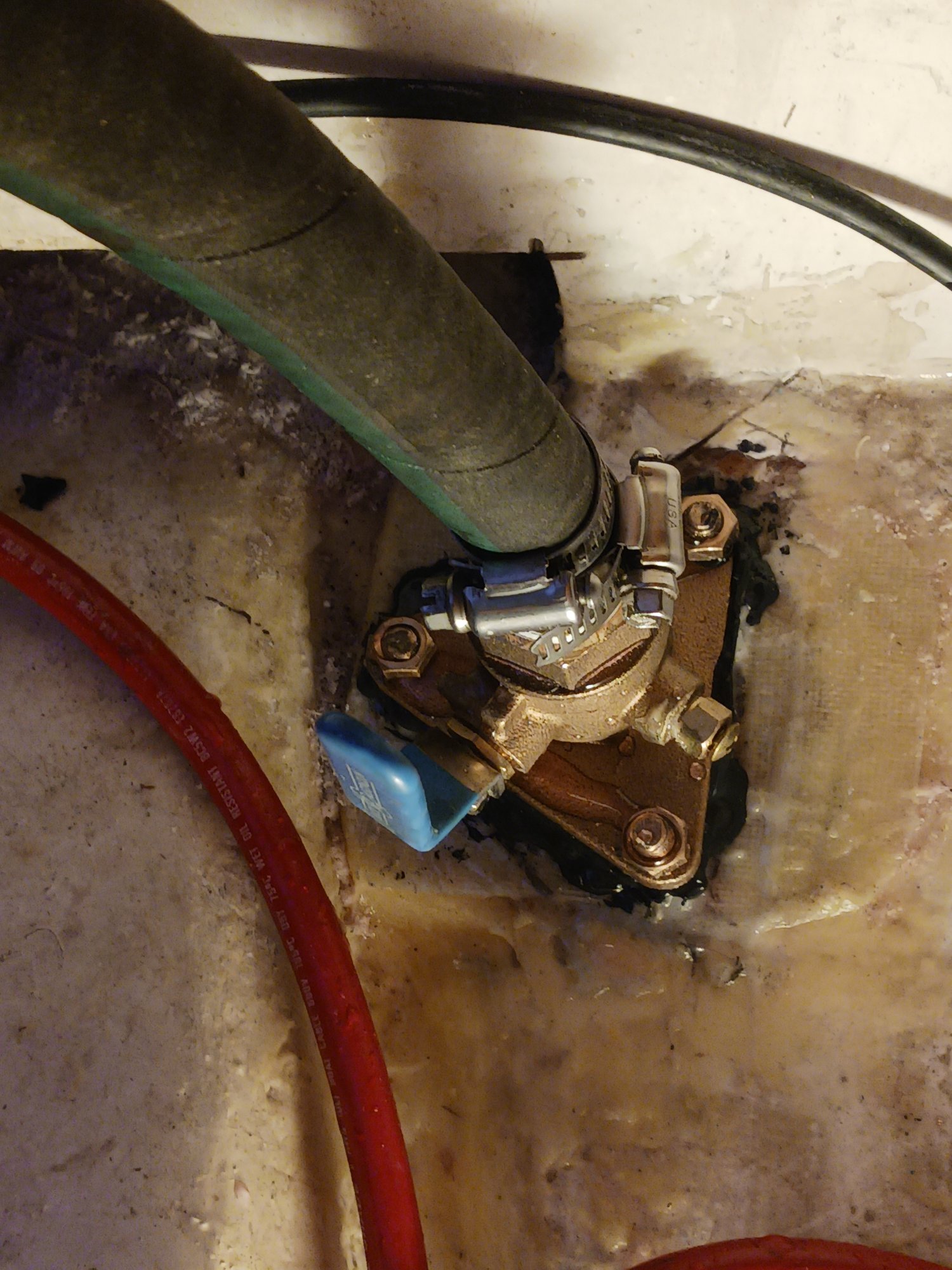 Hunter 34 owners, hull & liner thickness near keel stub? | Sailboat ...
