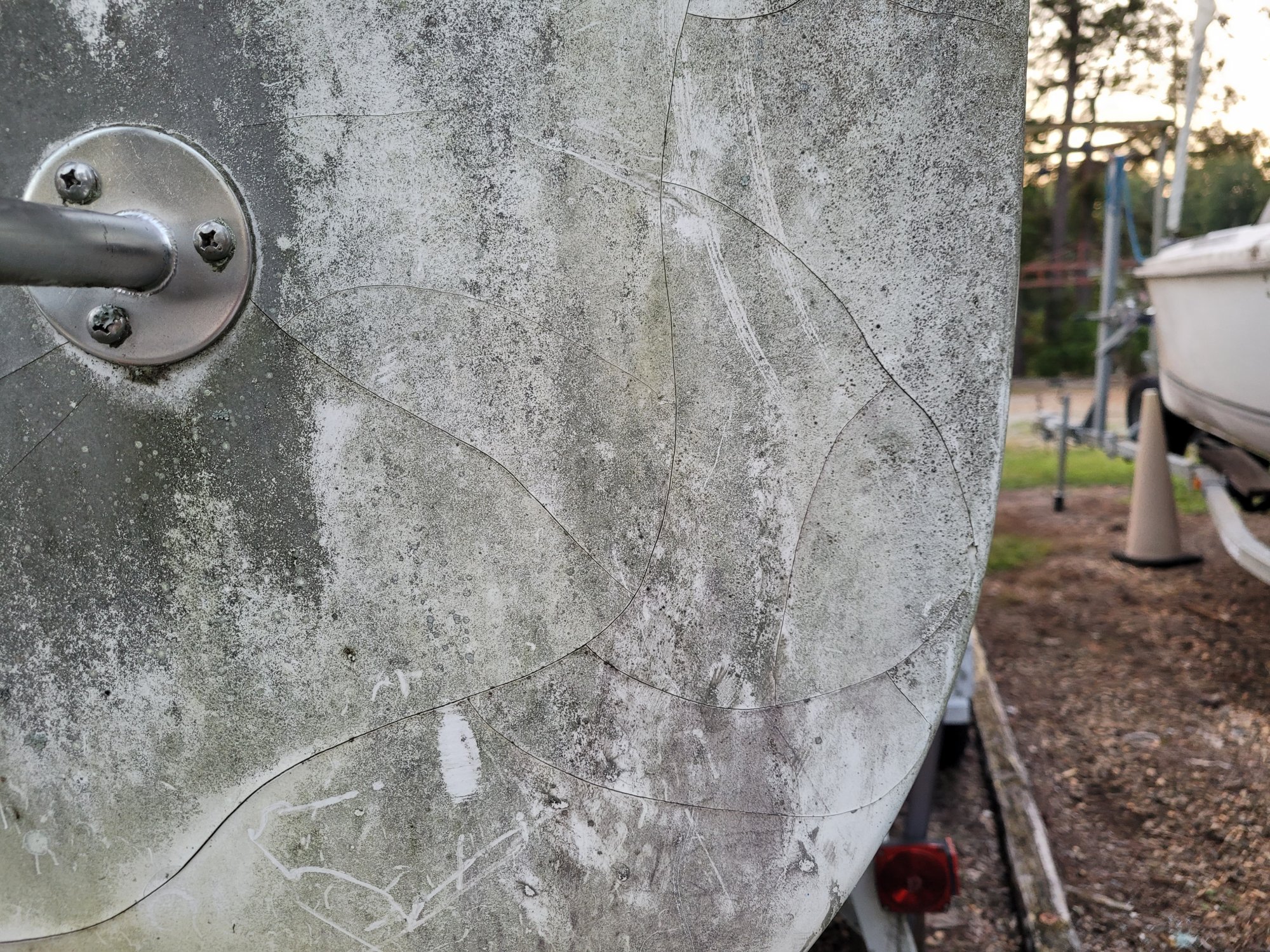 Gelcoat flaking off - how to fix | Sailboat Owners Forums