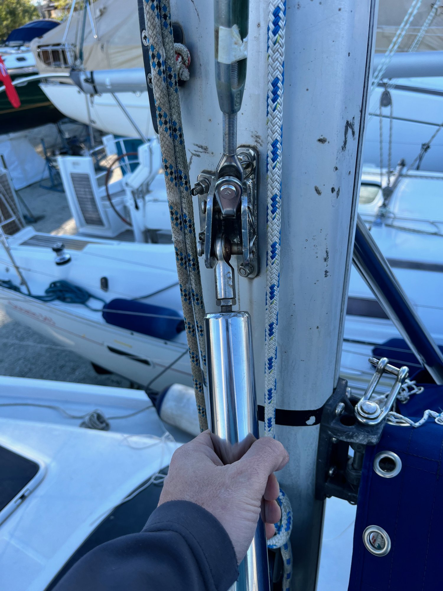 Mast Support Bracket "Event" | Sailboat Owners Forums