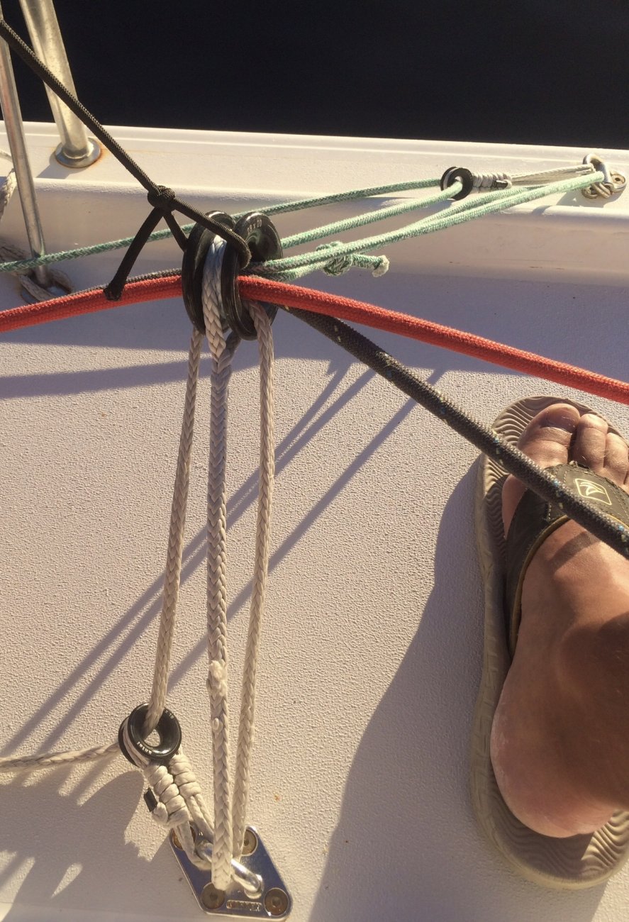 Floating Genoa/Jib leads | Sailboat Owners Forums