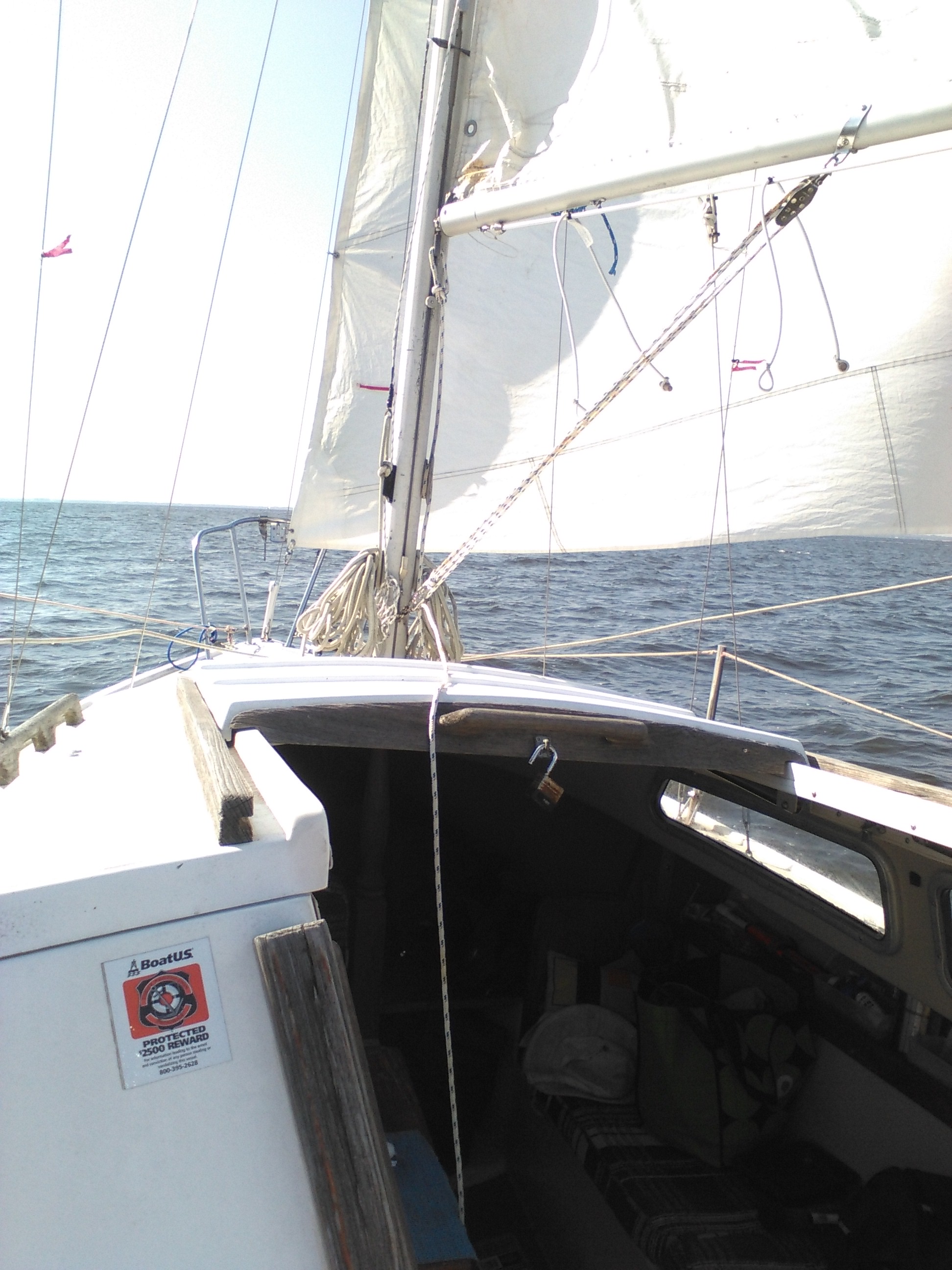 Attaching the boom leads to more questions... | Sailboat Owners Forums