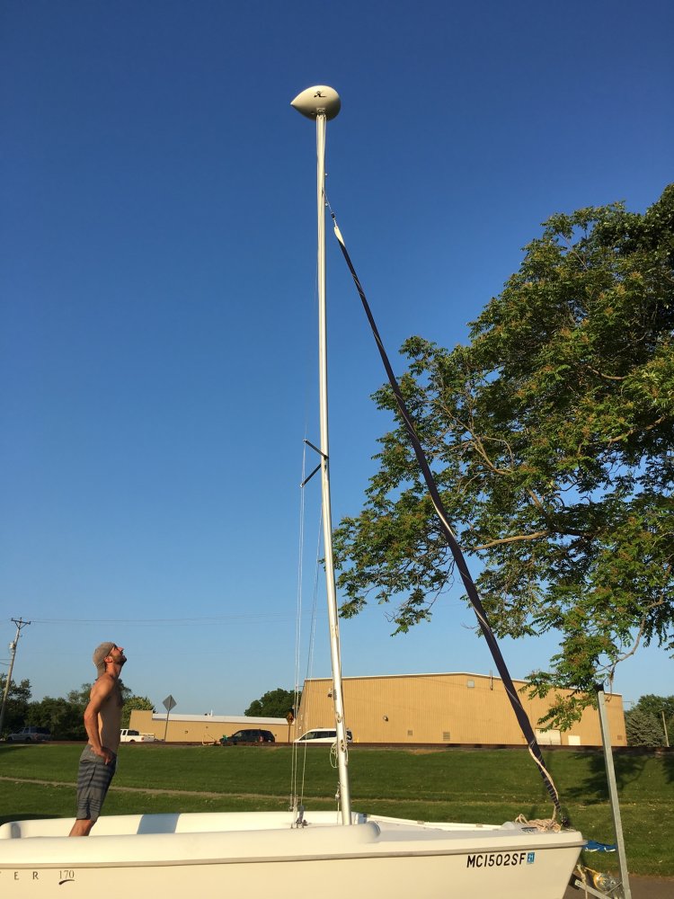 Mast is bowed, stemhead pulling out of bow | Sailboat Owners Forums