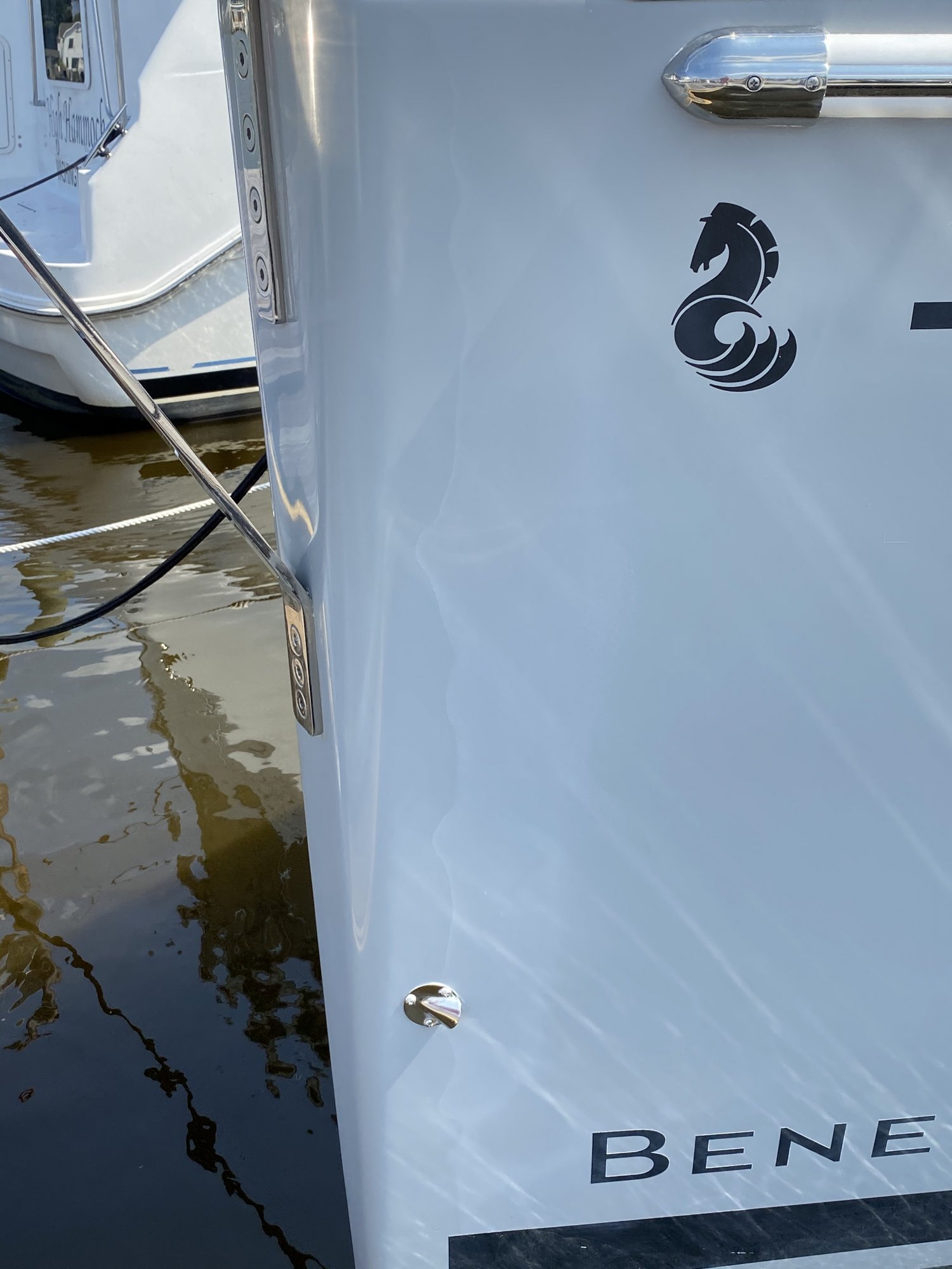 Color fading in grey hull | Sailboat Owners Forums