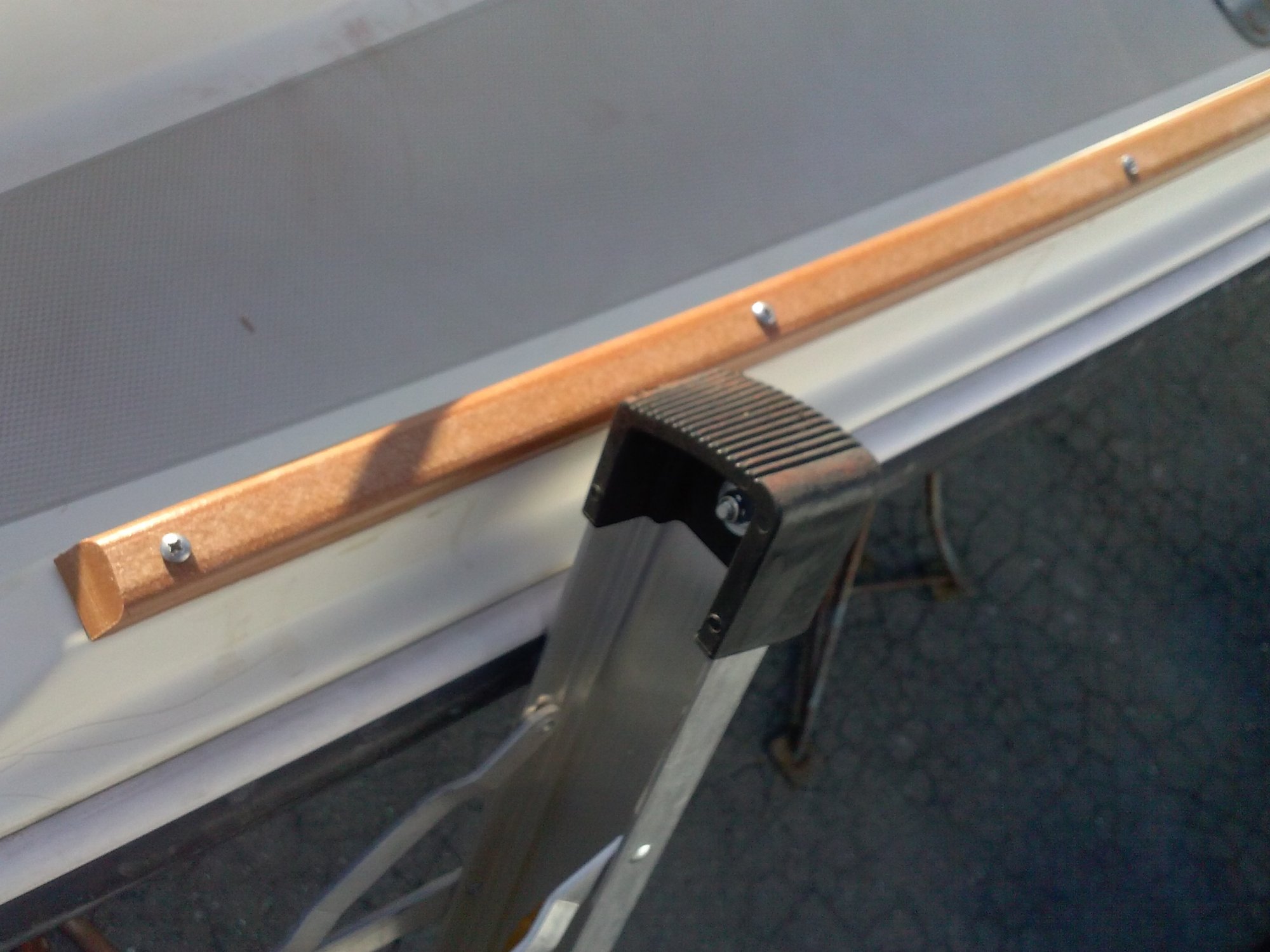 Plastic Teak Toe Rails - Looking for opinions and feedback | Sailboat ...