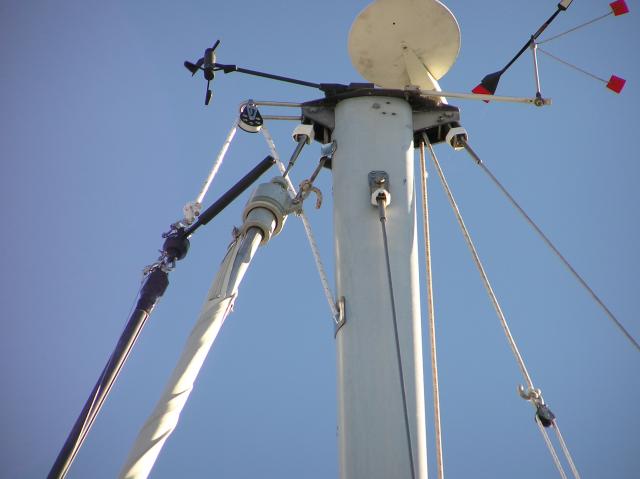 Masthead main halyard sheave? | Sailboat Owners Forums