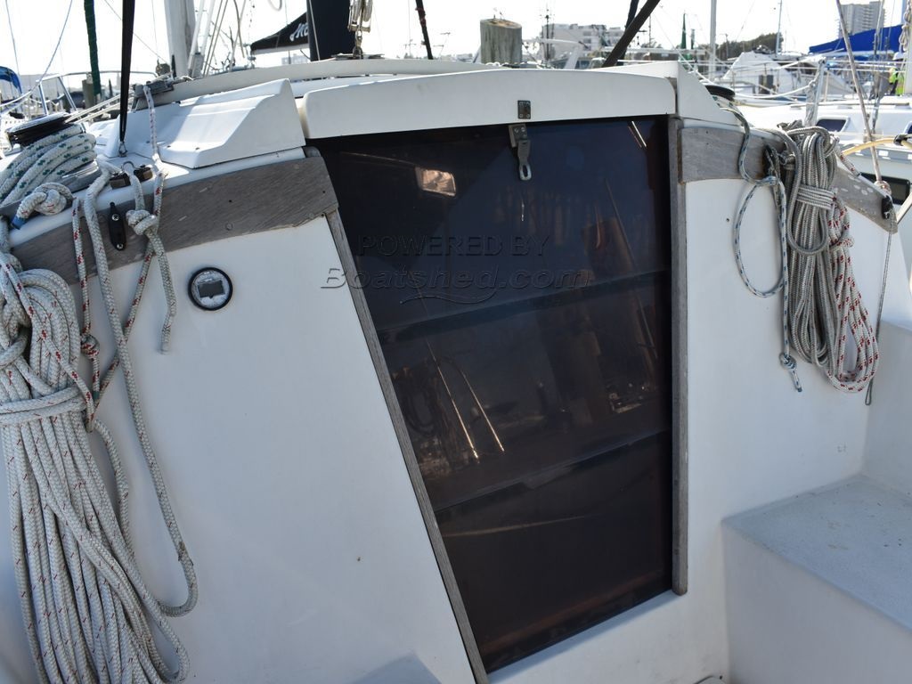 Wooden sliding hatch door | Sailboat Owners Forums