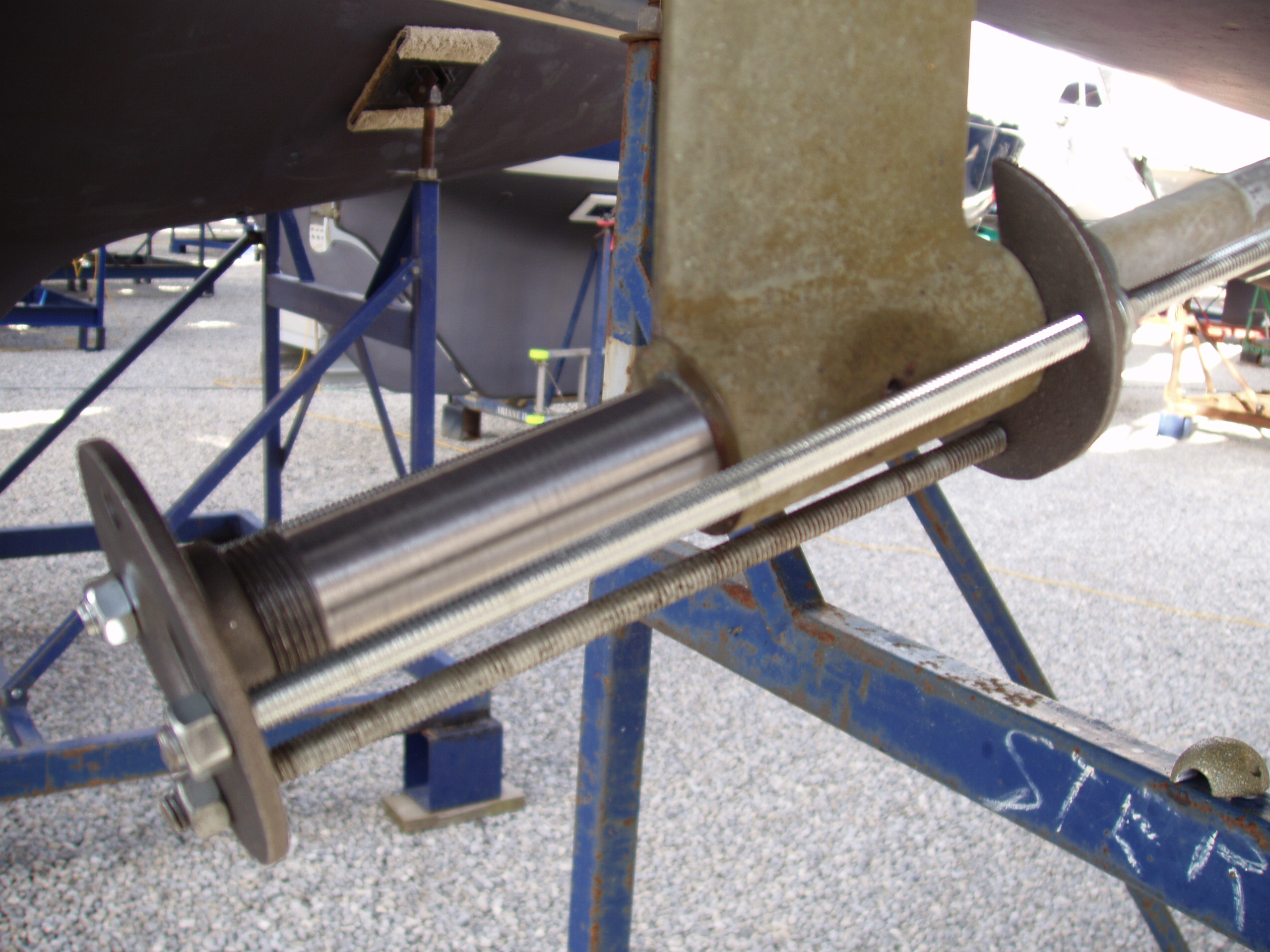 Removing A Cutlass Bearing & Prop | Sailboat Owners Forums