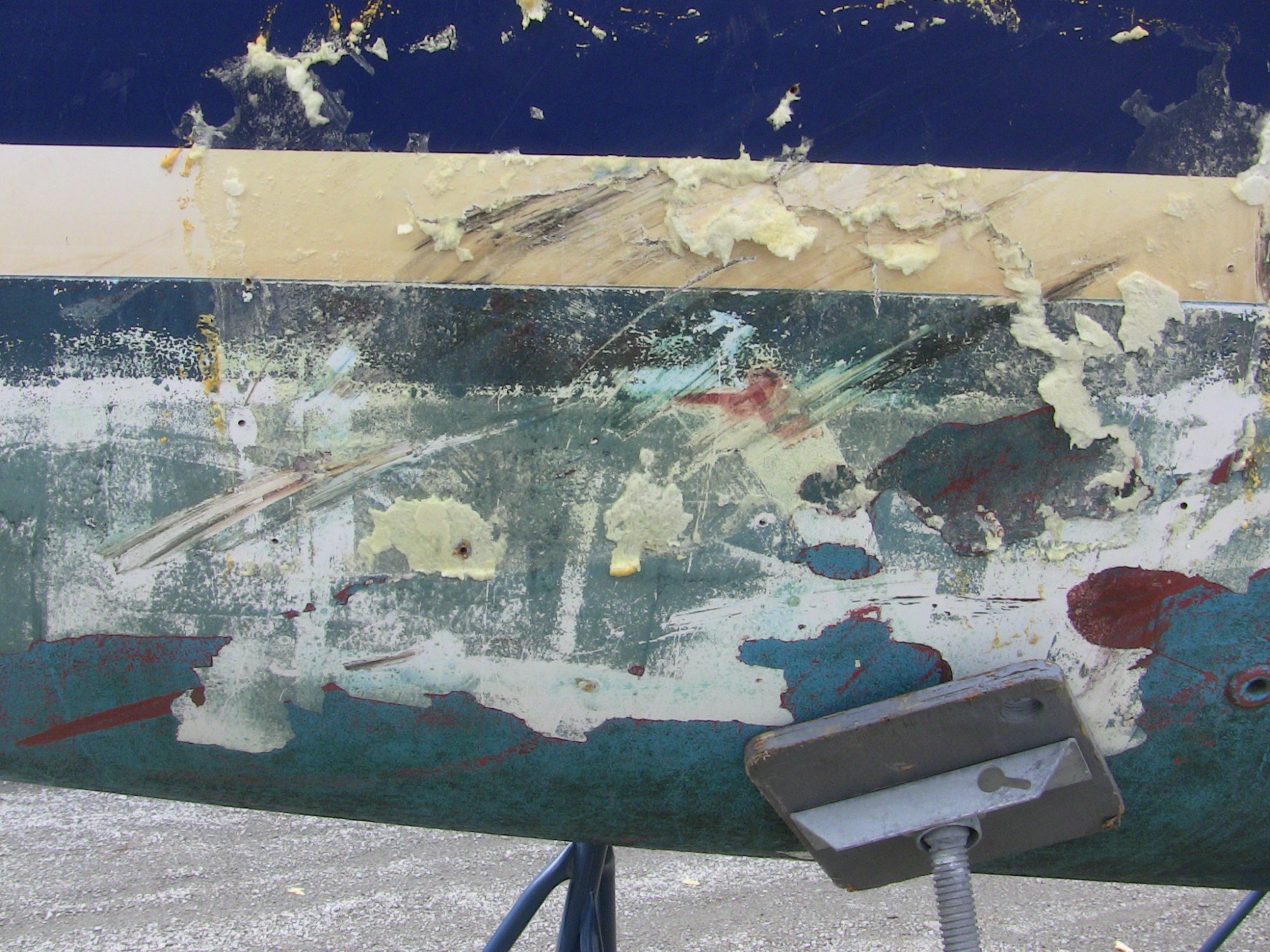 Hull dents | Sailboat Owners Forums