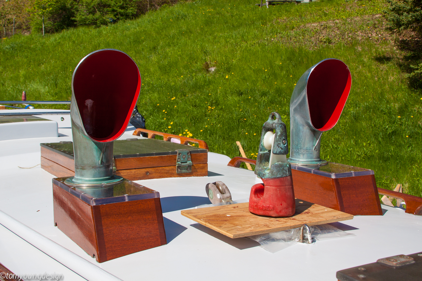 Painting Stainless Steel Cowls | Sailboat Owners Forums