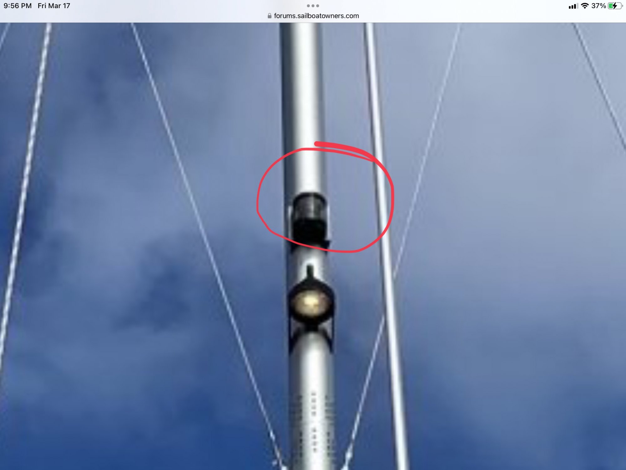 mast lights | Sailboat Owners Forums