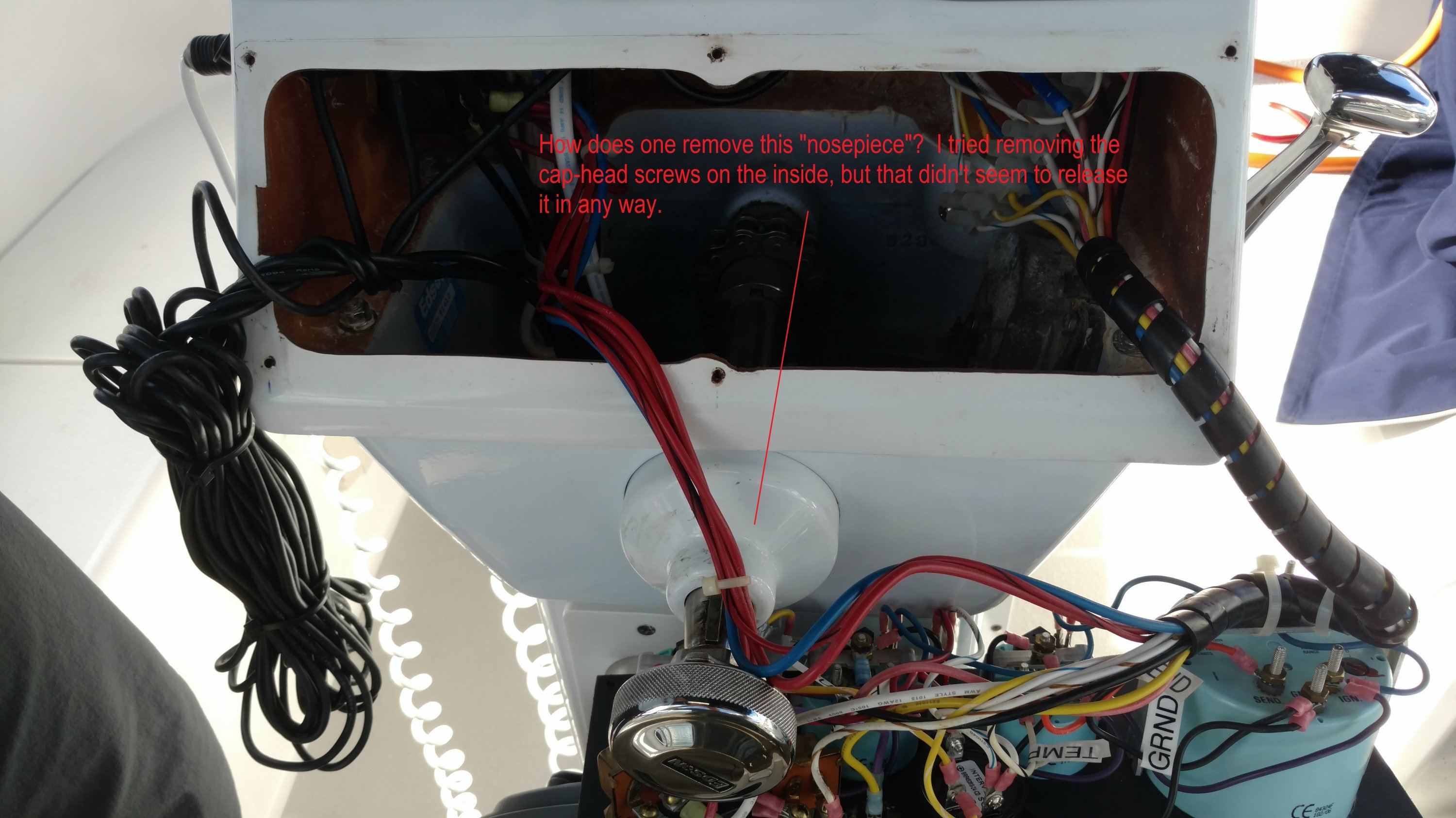 Edson Vision II pedestal issue. | Sailboat Owners Forums