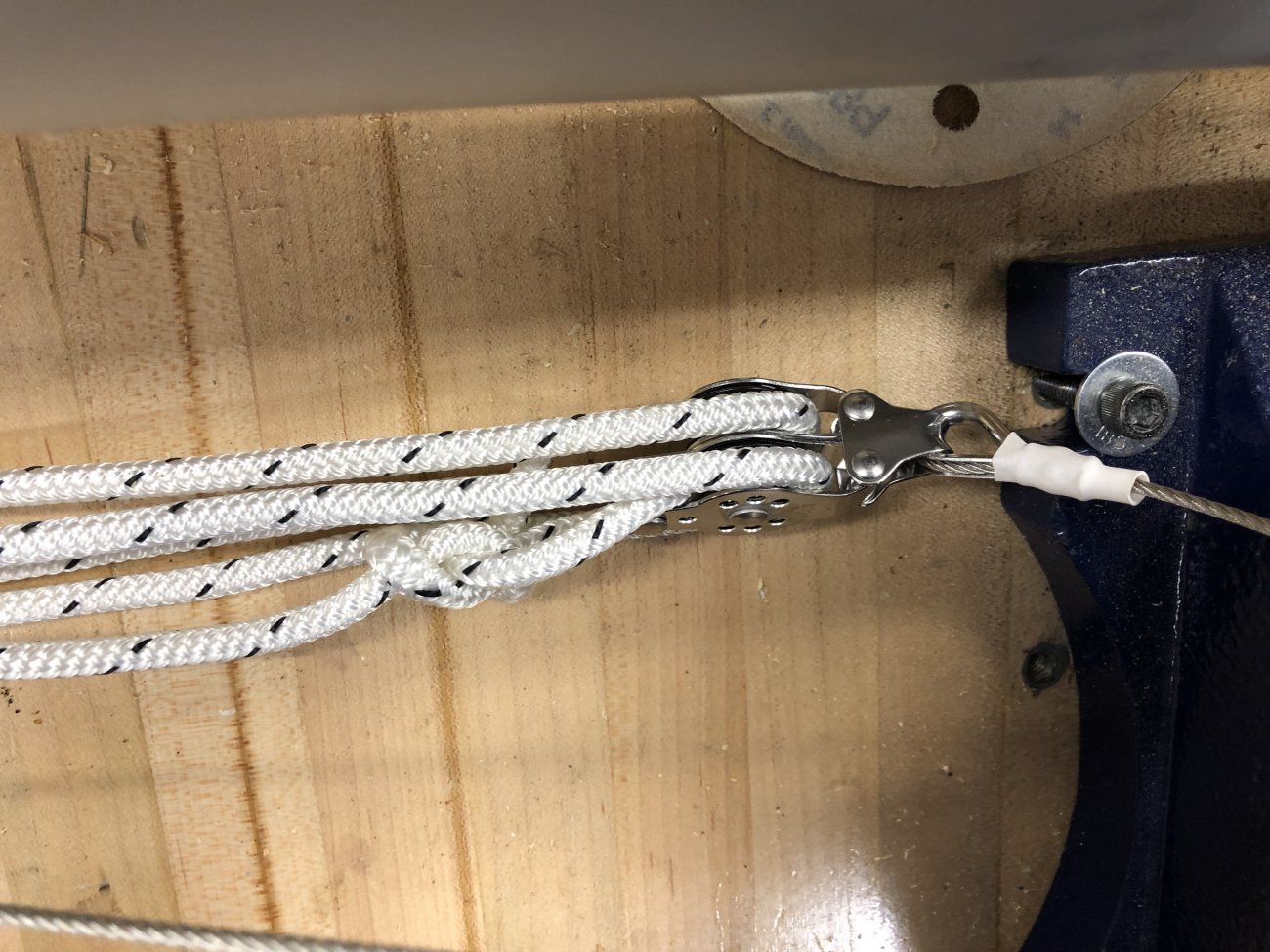 Internal outhaul | Sailboat Owners Forums