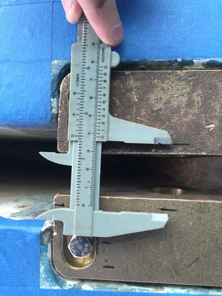 How to re-install a keel | Sailboat Owners Forums