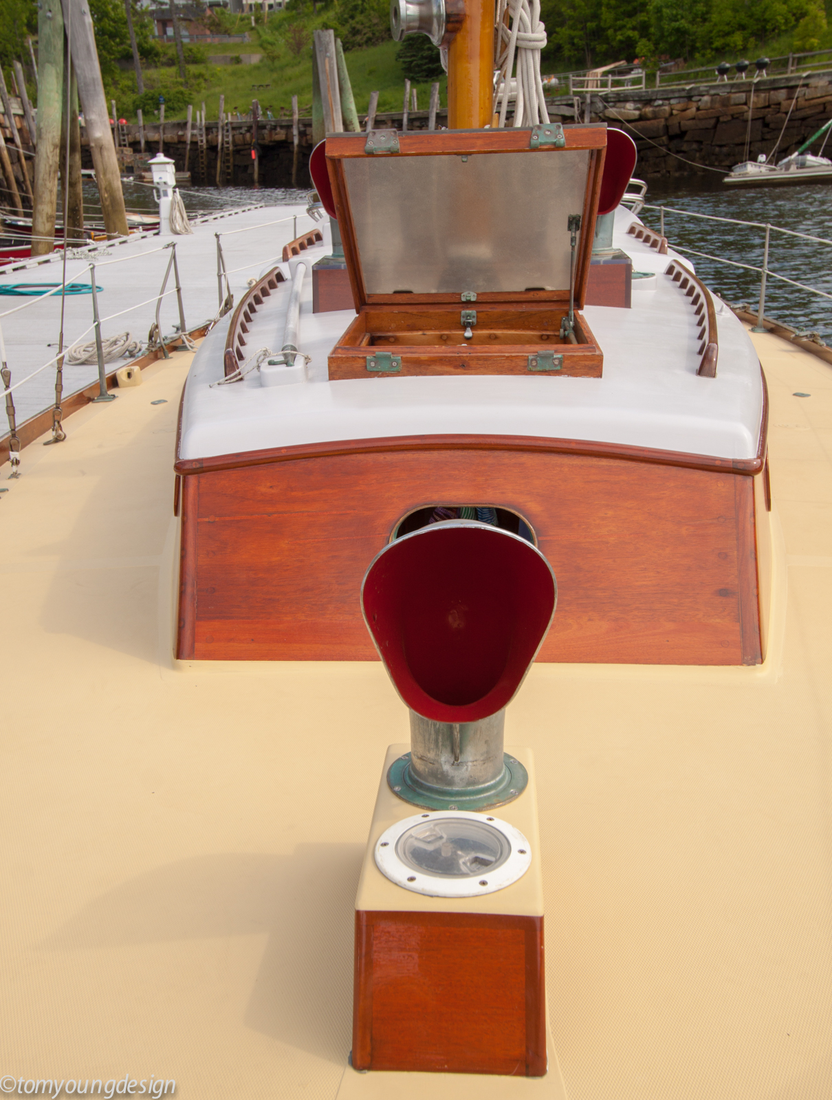Hawsepipe vent/cowl? | Sailboat Owners Forums
