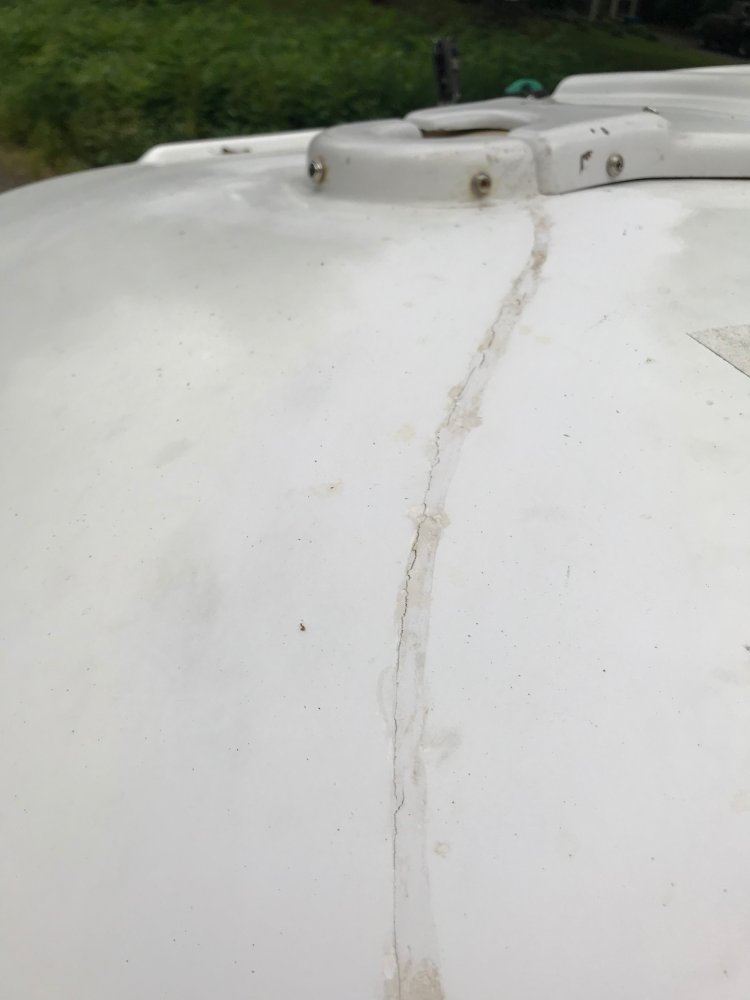 Plastic Hunter Crack Repair | Sailboat Owners Forums