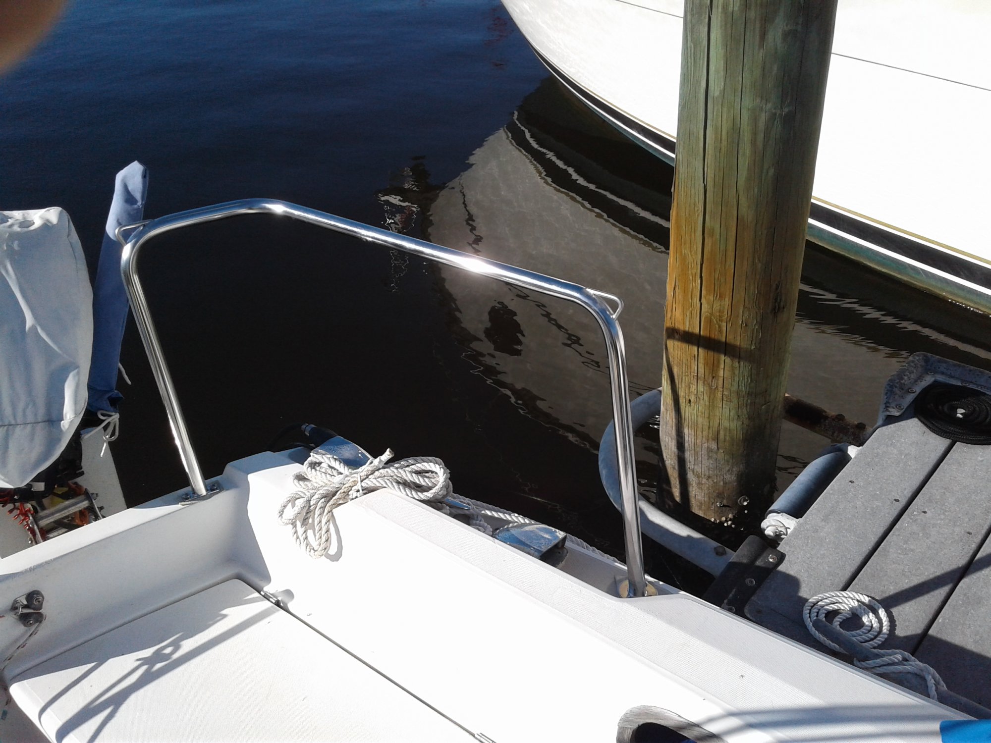 Need a stern pulpit for a 1976 Cat 22 | Sailboat Owners Forums