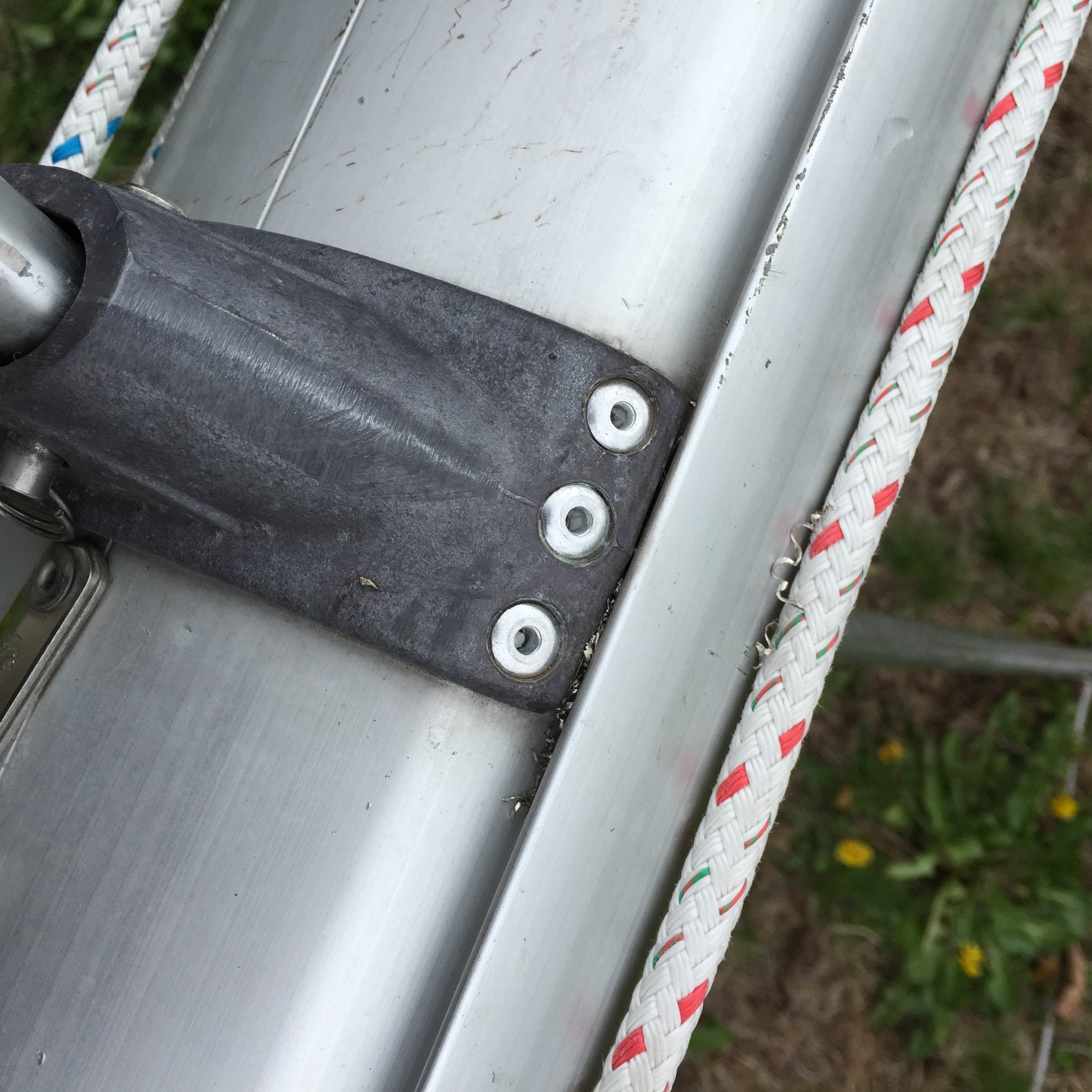 Rivets: spreader rivets: look bronze? | Sailboat Owners Forums