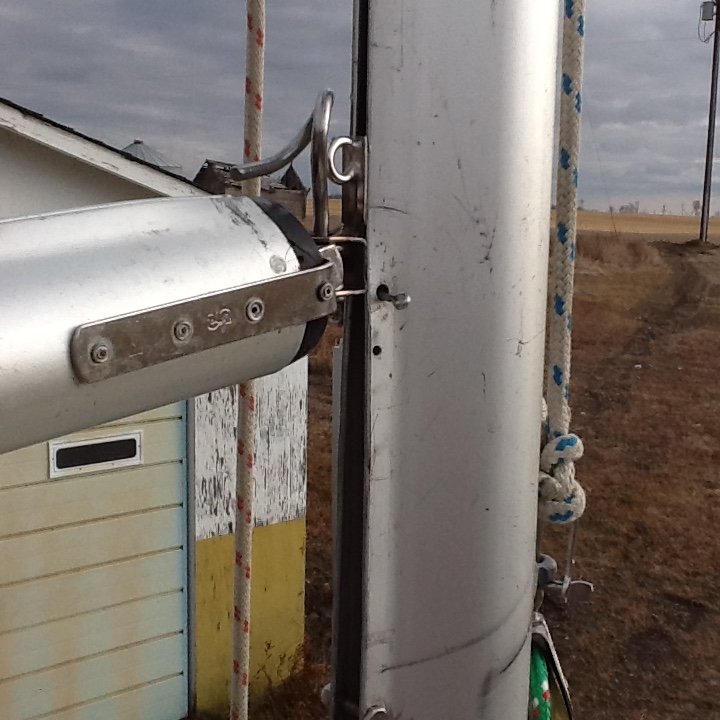 Boom connection to mast | Sailboat Owners Forums