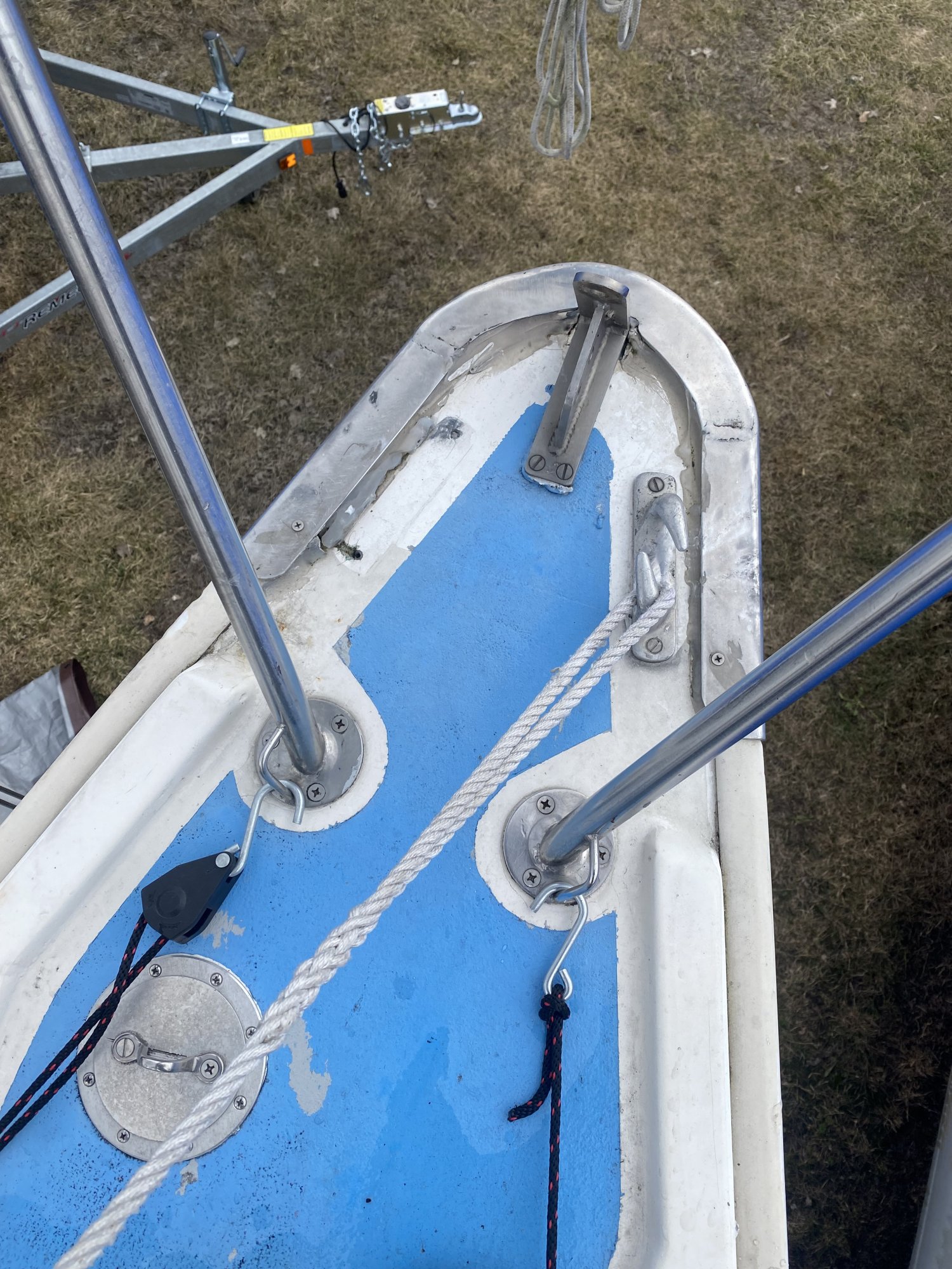 1972 Pearson 30 Bow Chocks? | Sailboat Owners Forums