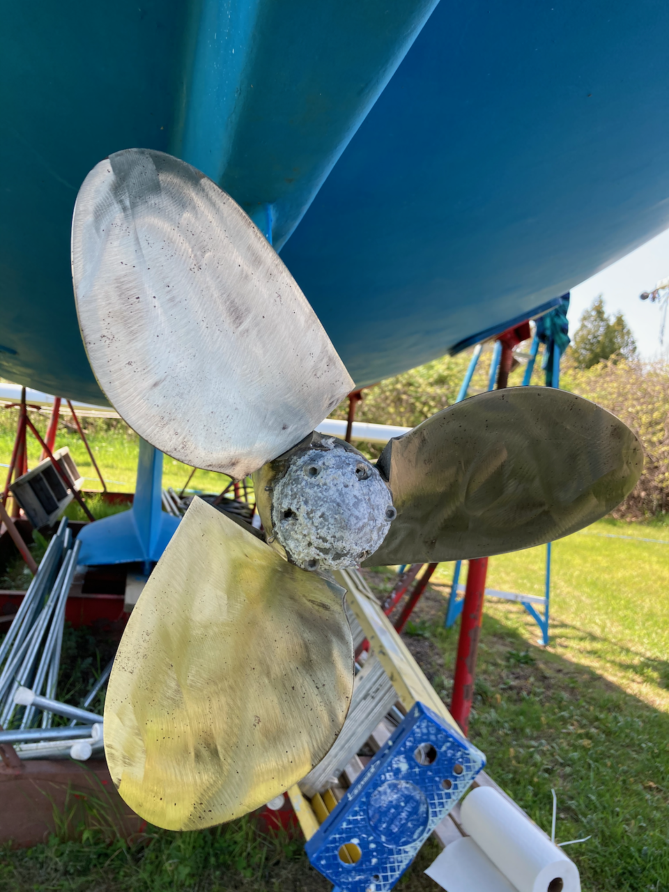 Prop rotation question | Sailboat Owners Forums