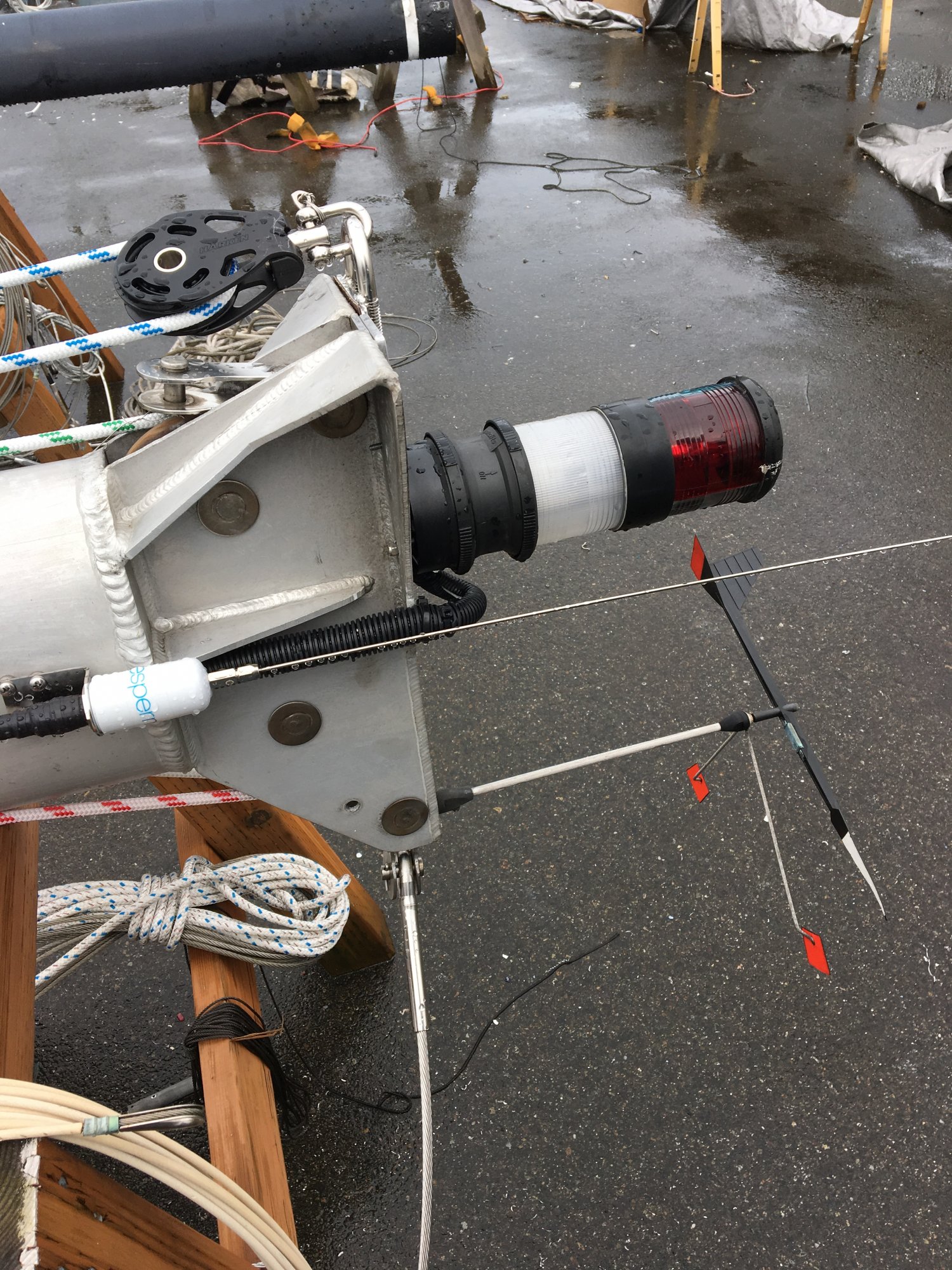 PVC Tube in 340 Mast | Sailboat Owners Forums