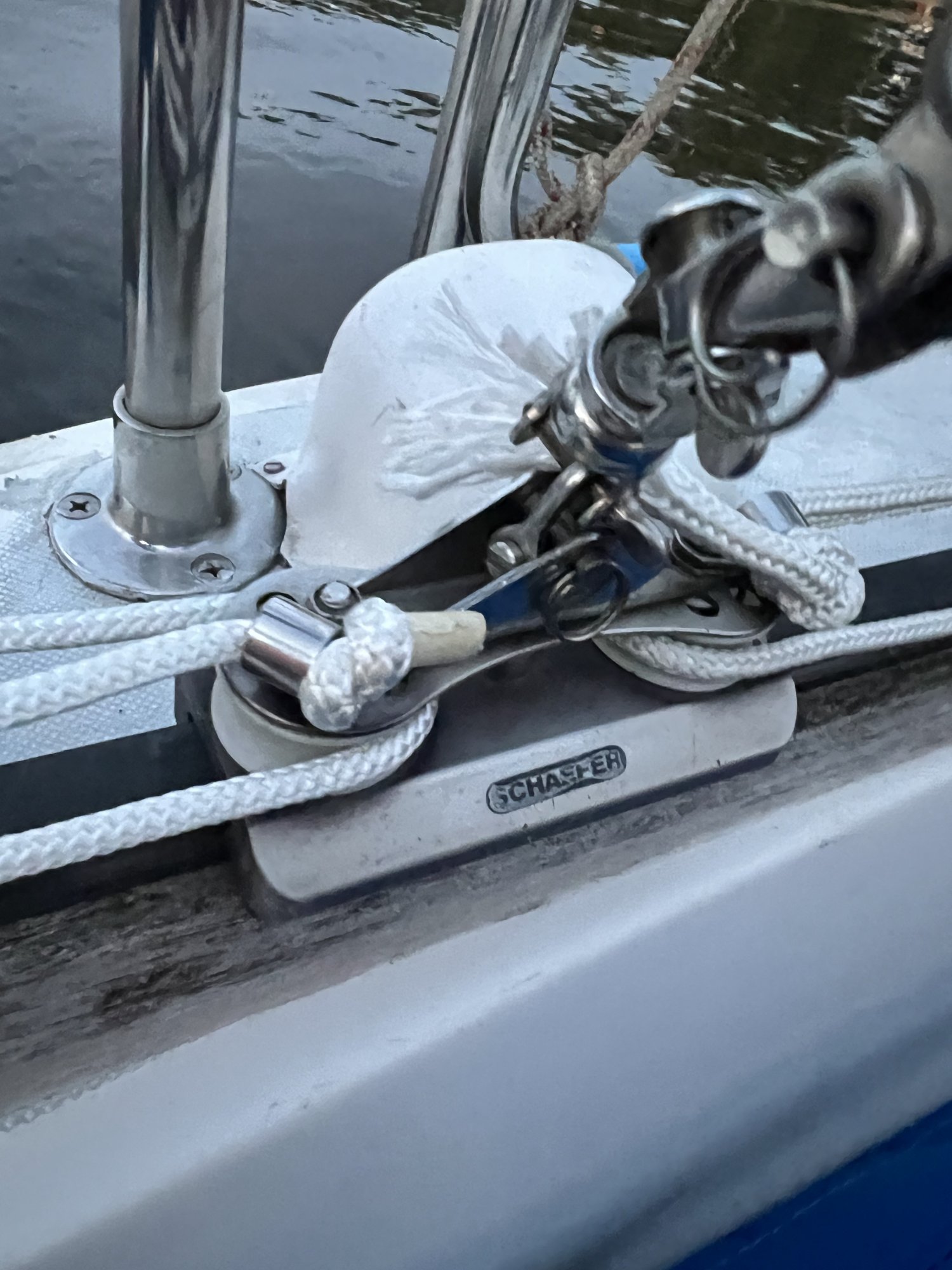 Schaefer traveller q’s | Sailboat Owners Forums
