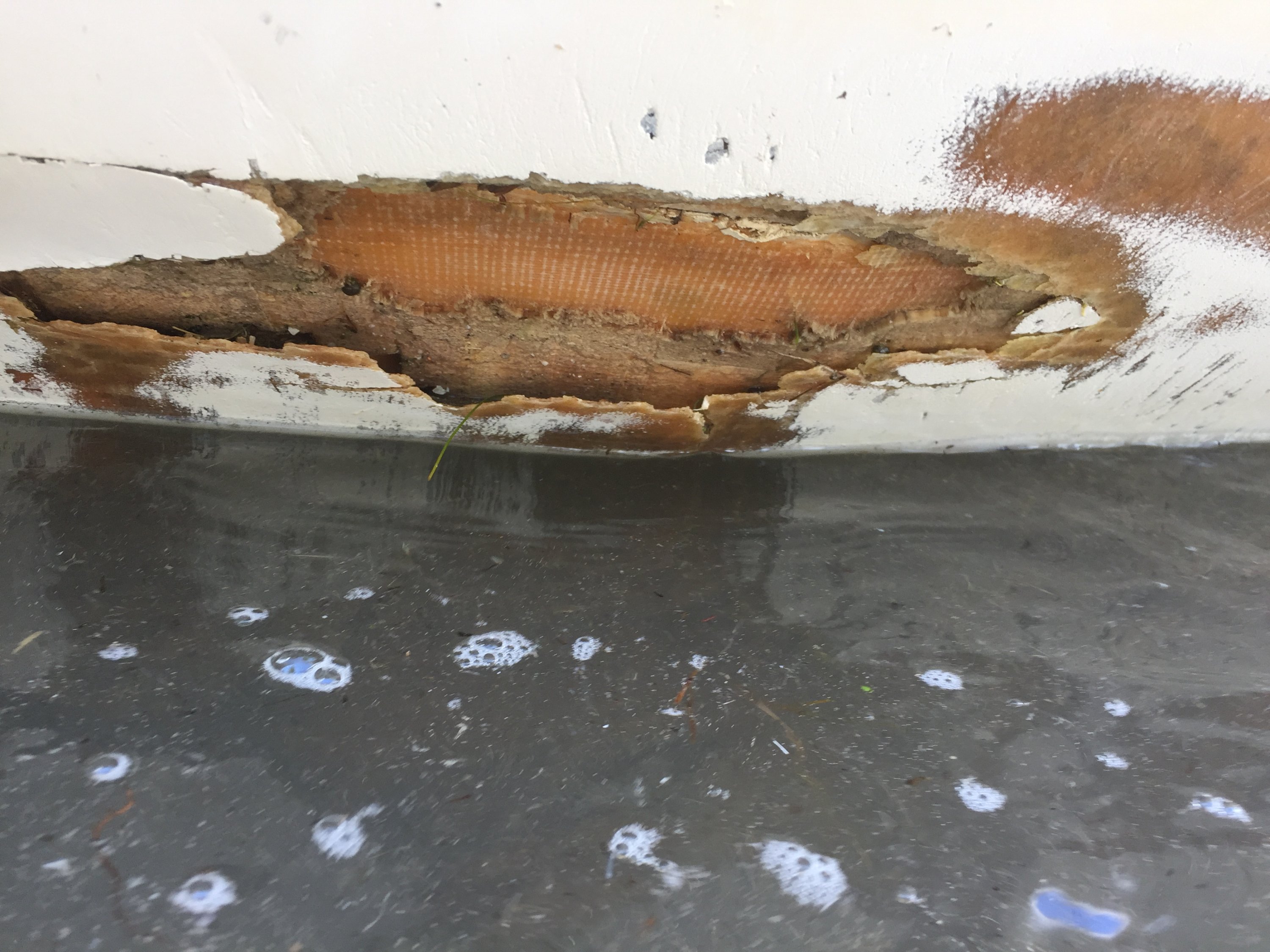 Cracked hull | Sailboat Owners Forums