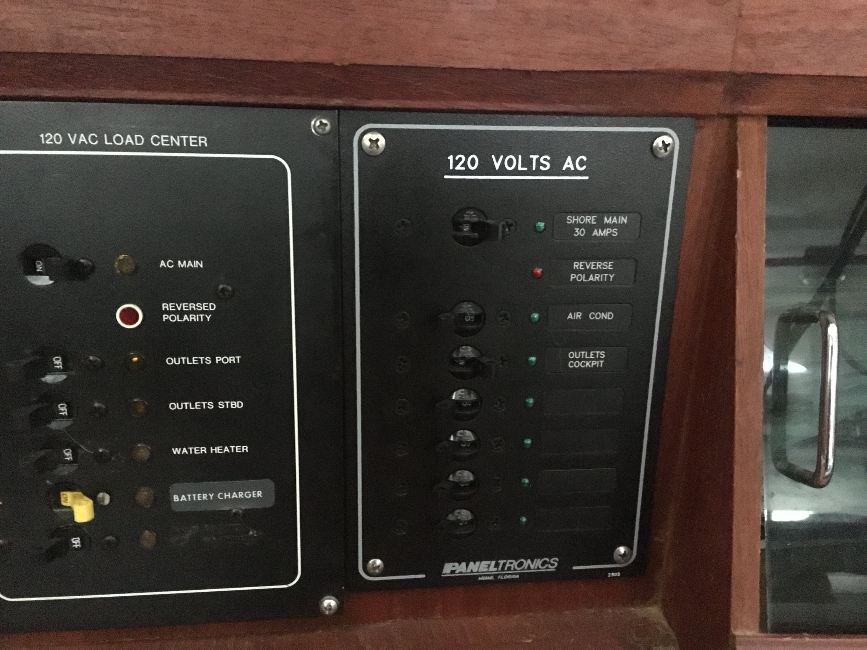 Secondary ac Shore panel upgrade | Sailboat Owners Forums