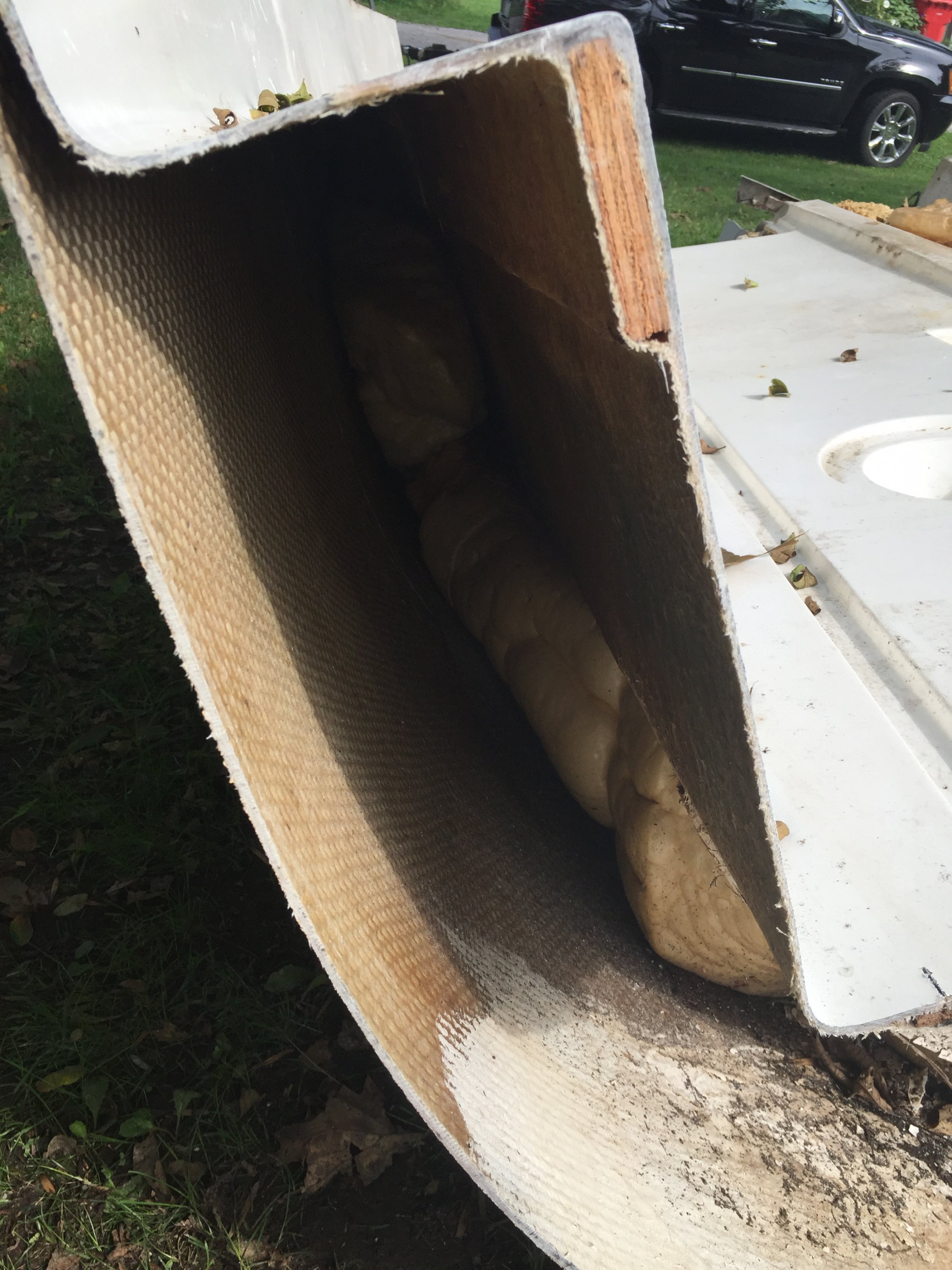 Cut up hull pictures for reference | Sailboat Owners Forums