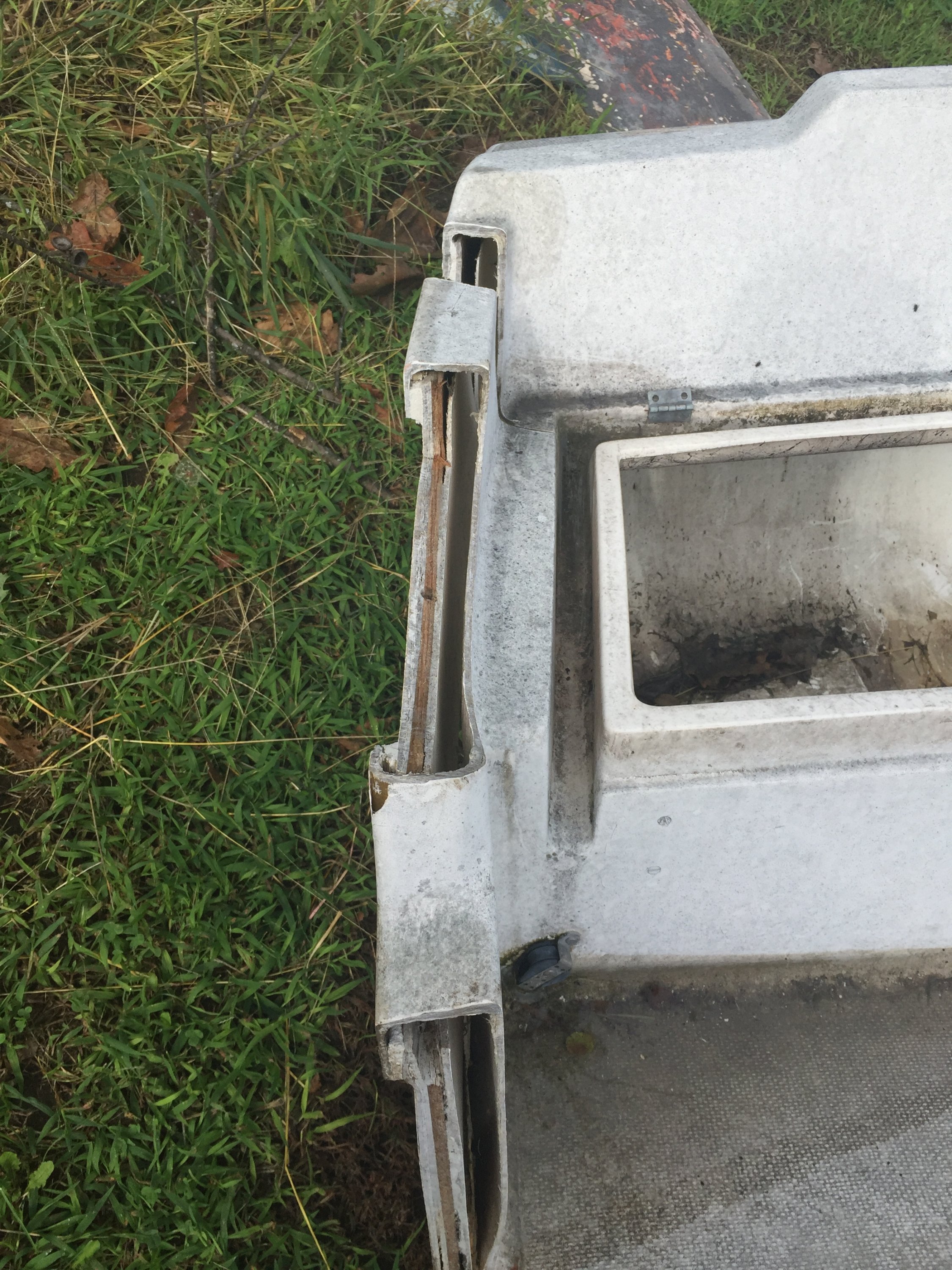 Cut up hull pictures for reference | Sailboat Owners Forums