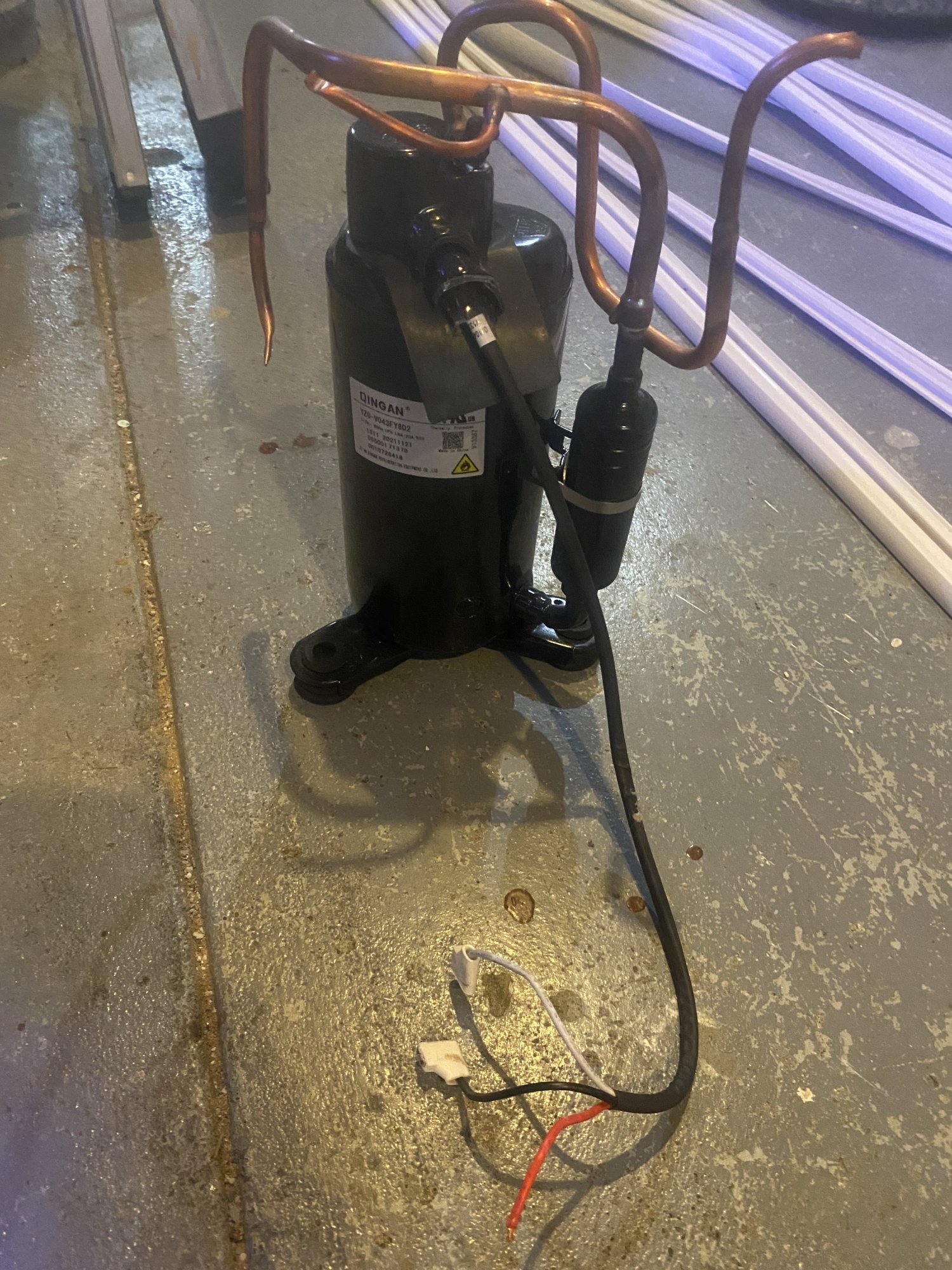 Old AC compressor used for Refrigerator? | Sailboat Owners Forums