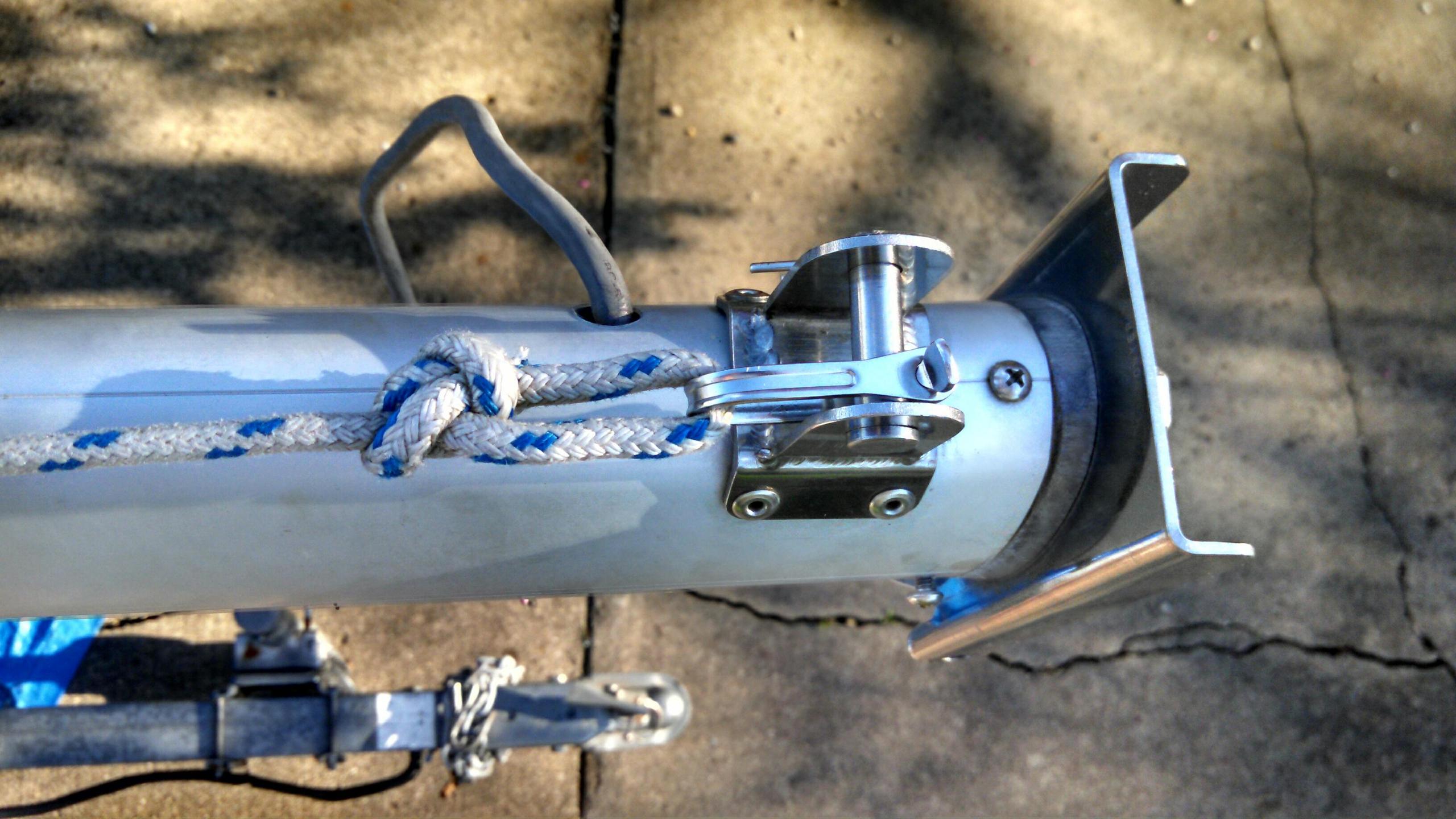 Mast raising pole mast fitting? | Sailboat Owners Forums