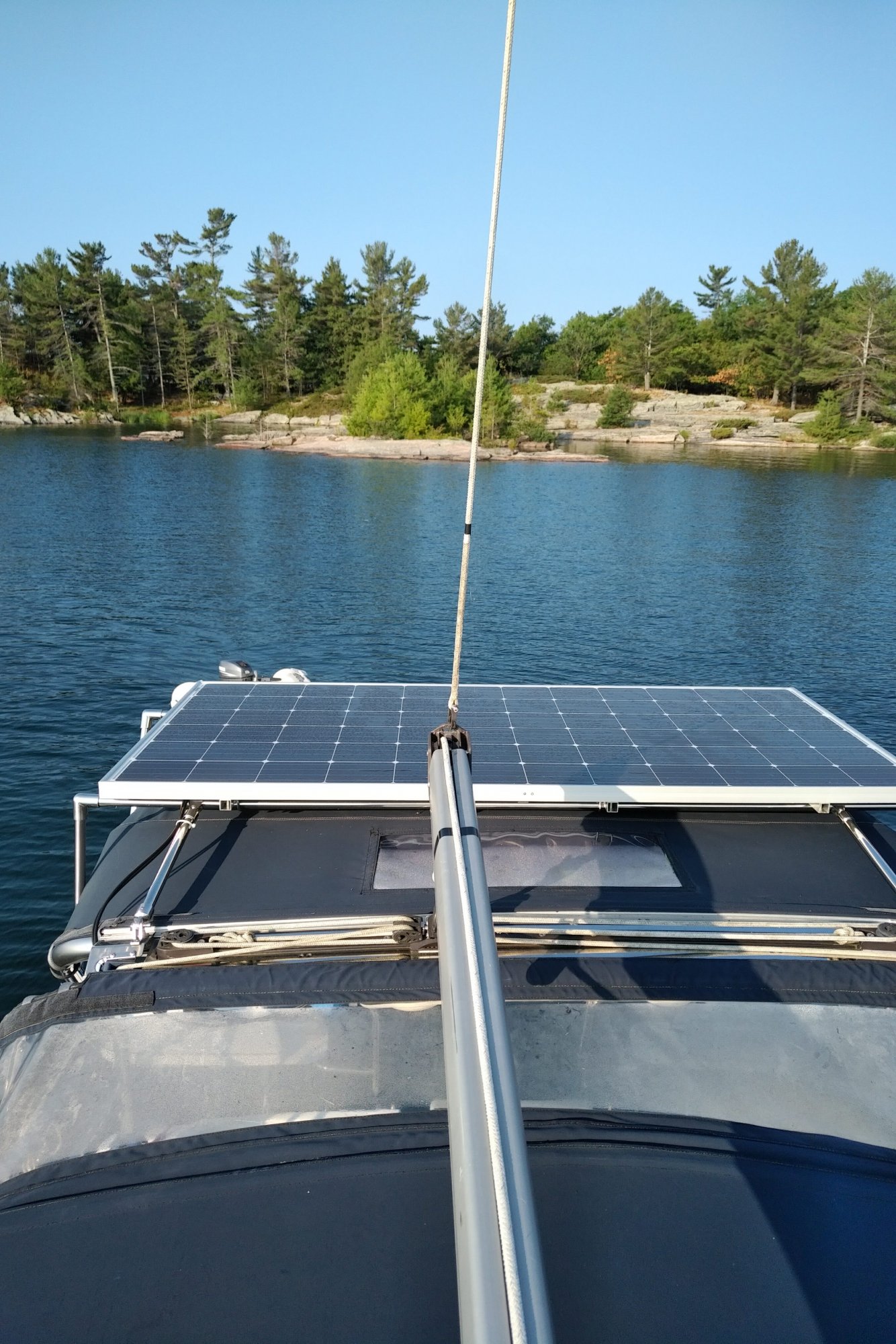 Hunter 33-2 wire chase from aft cabin to panel? | Sailboat Owners Forums