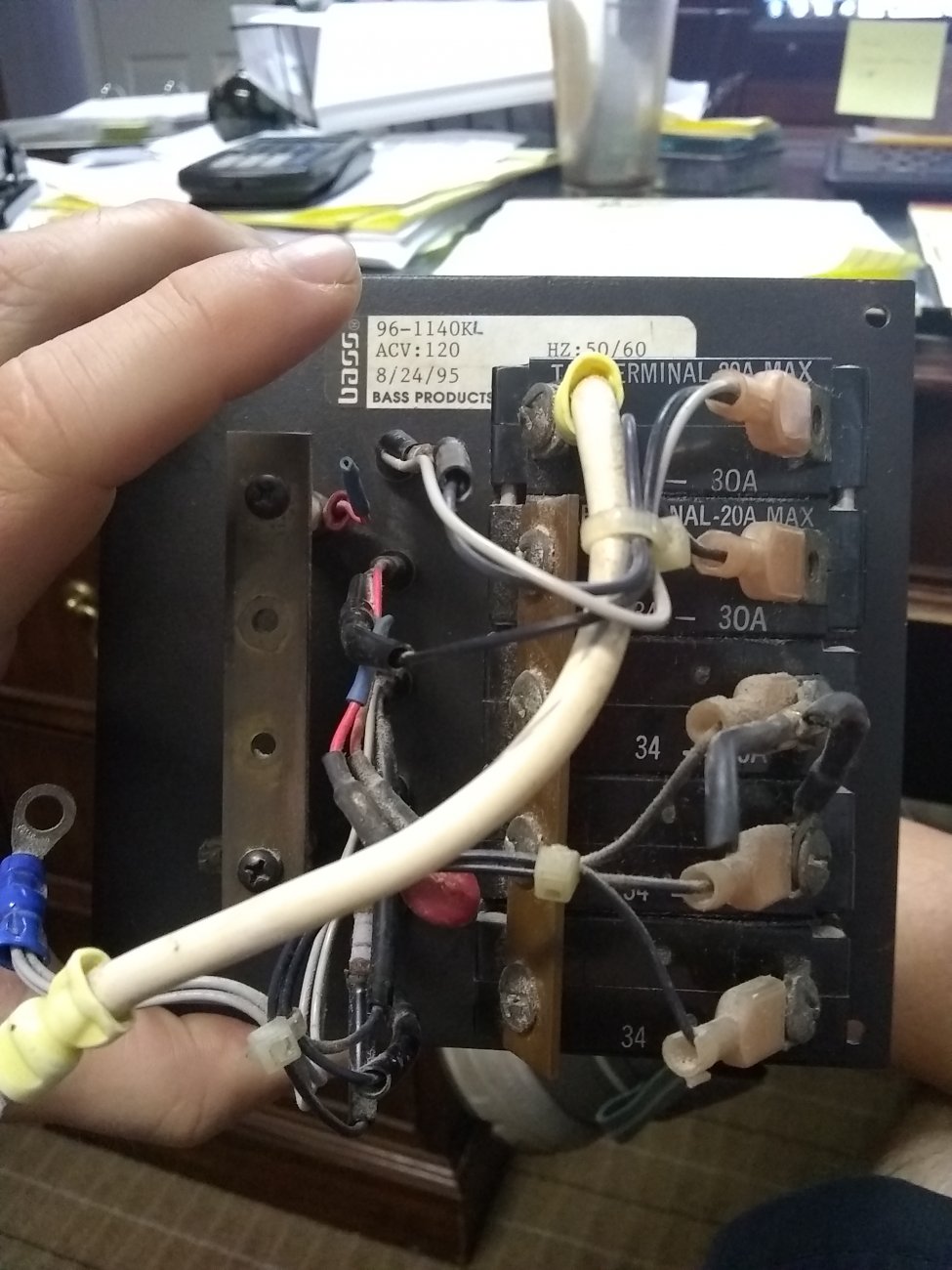 AC panel wiring | Sailboat Owners Forums