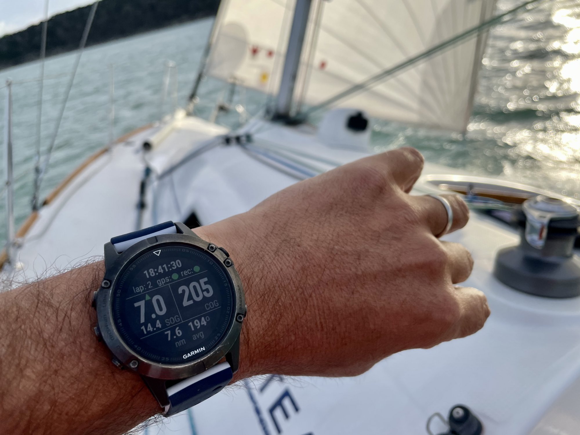 Smartwatch while sailing? | Sailboat Owners Forums