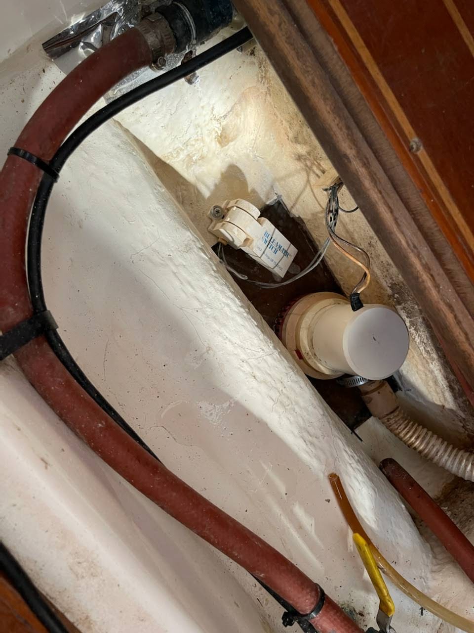 Hunter 34 owners, hull & liner thickness near keel stub? | Sailboat ...